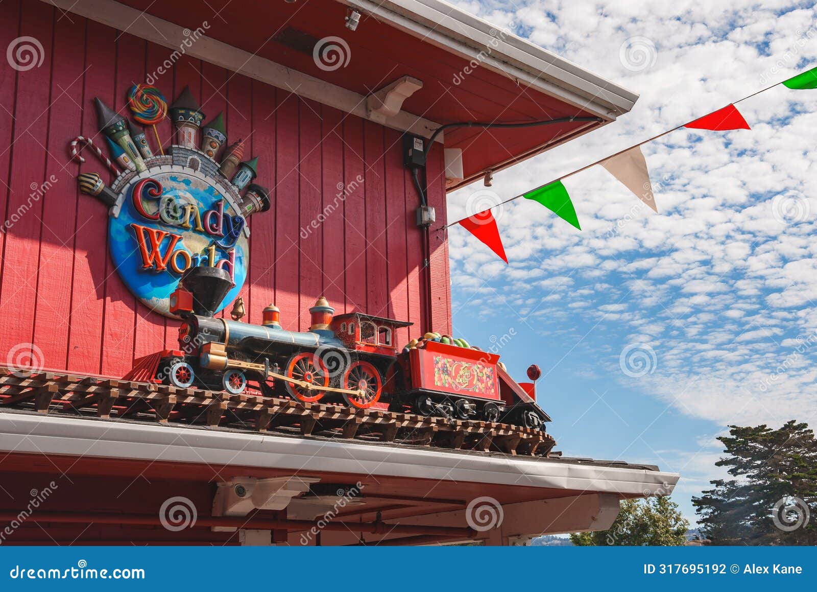 Candy Model Hanging On Tree Model In Resorts World Sentosa Editorial ...