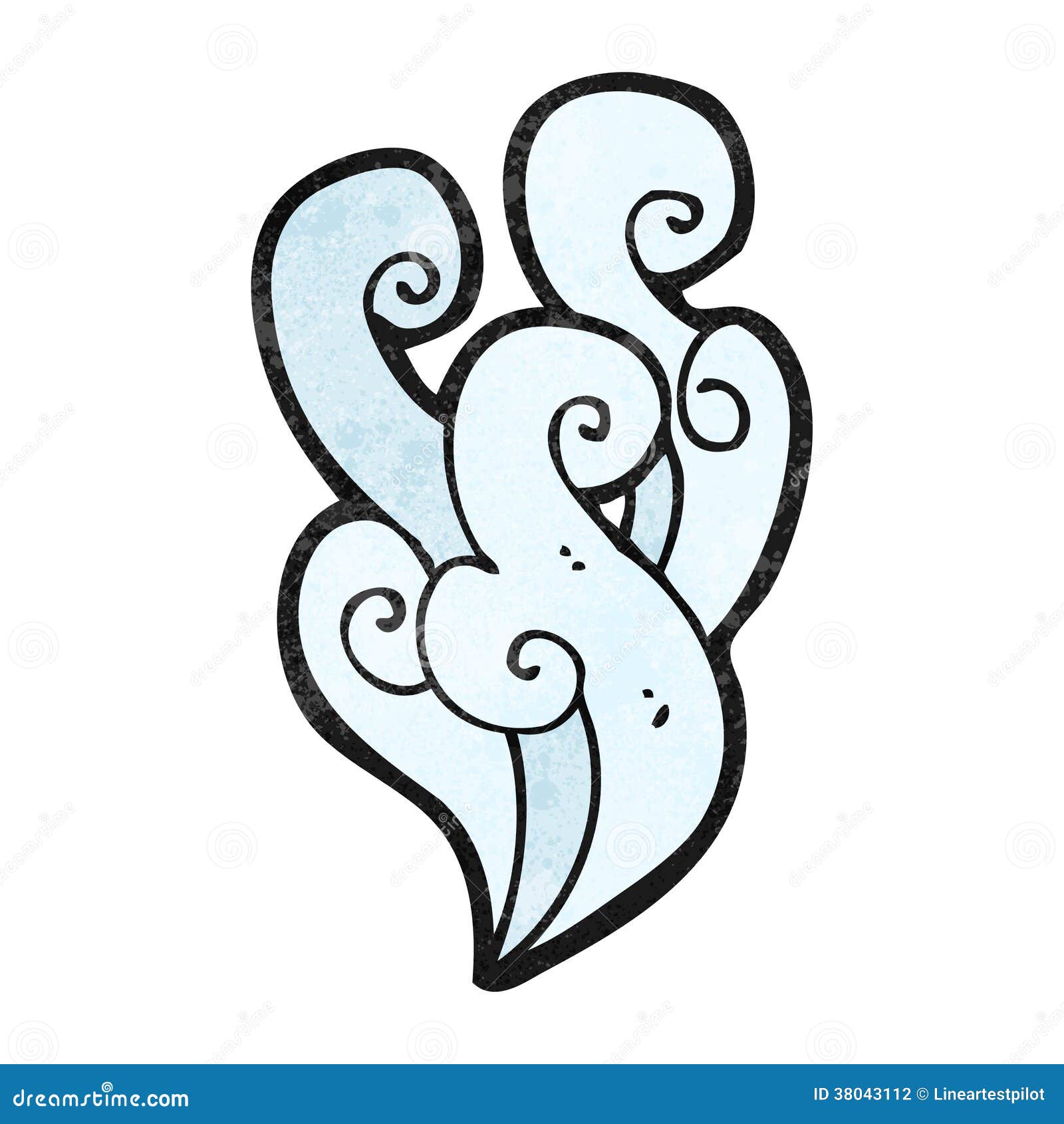 Decorative Cartoon Water Pattern Stock Vector - Illustration of hand ...