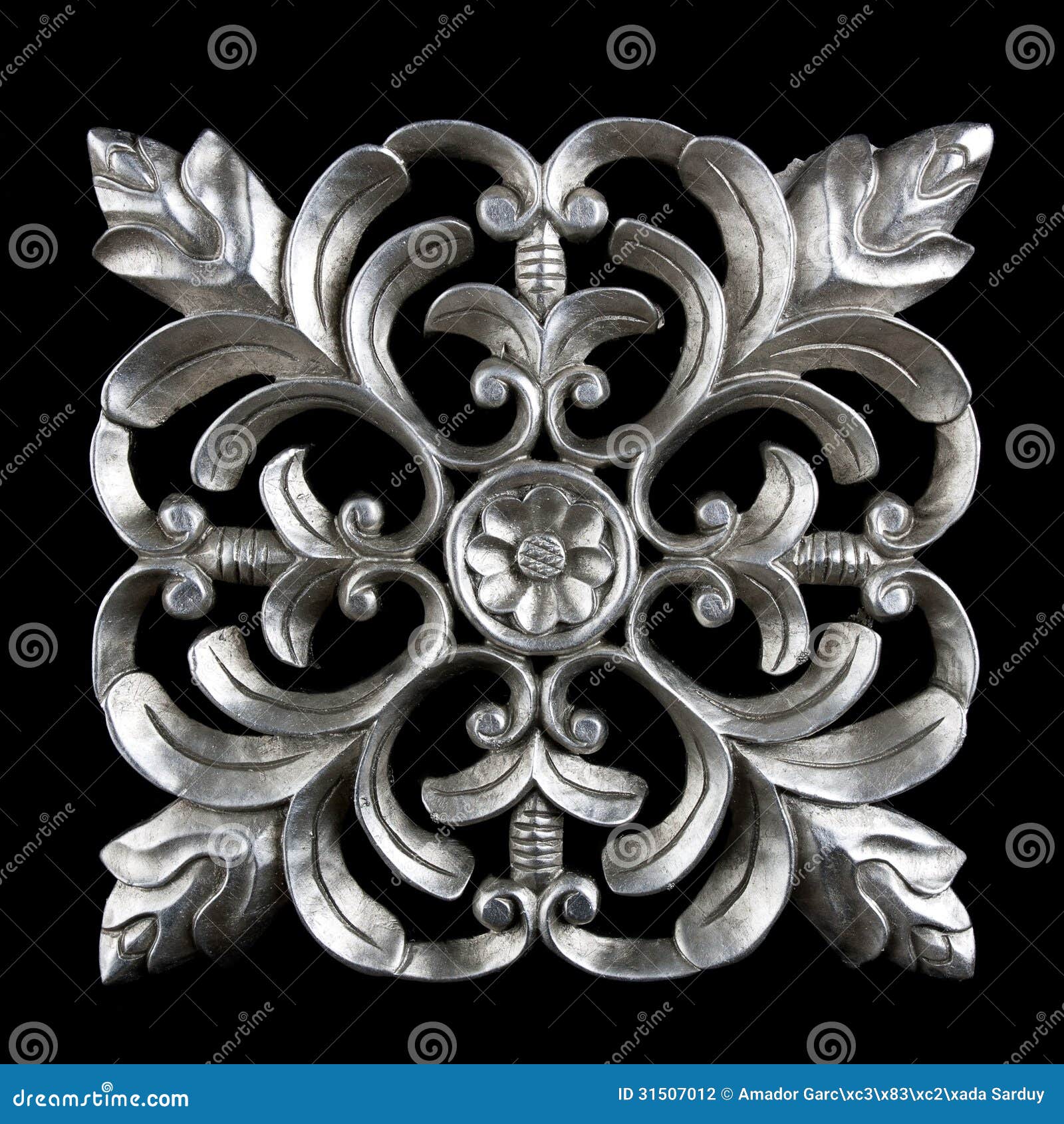 Decorative carving element stock photo. Image of detail - 31507012