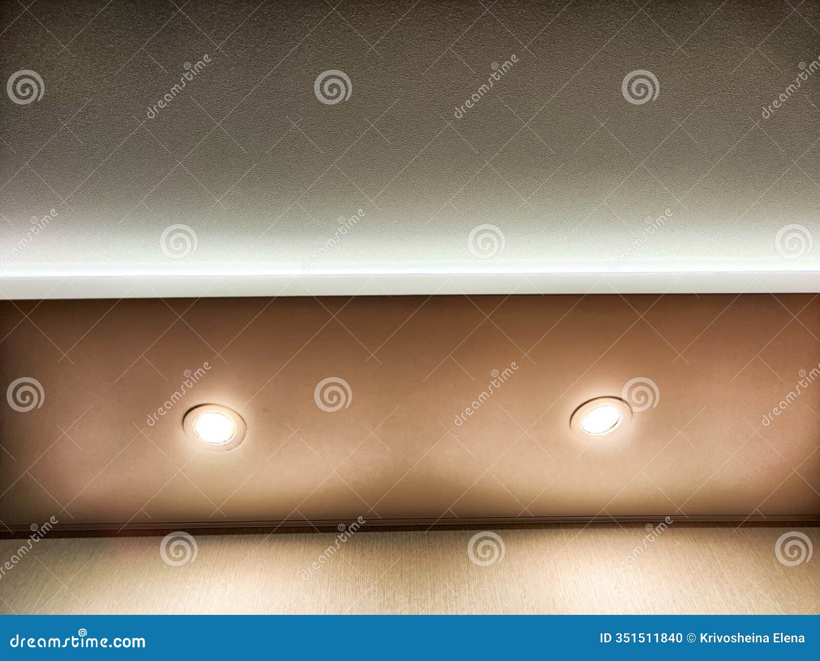 Decorative Ceiling Design with Modern Lighting and Smooth Texture for ...