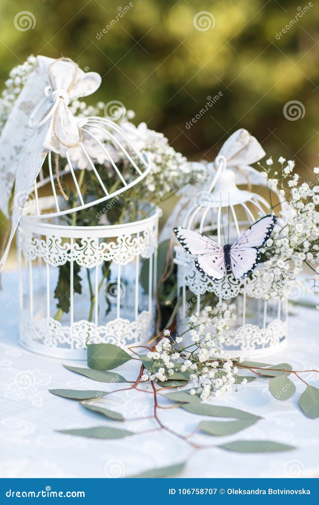 Decorative Cell on the Table with Flowers Stock Image - Image of ...
