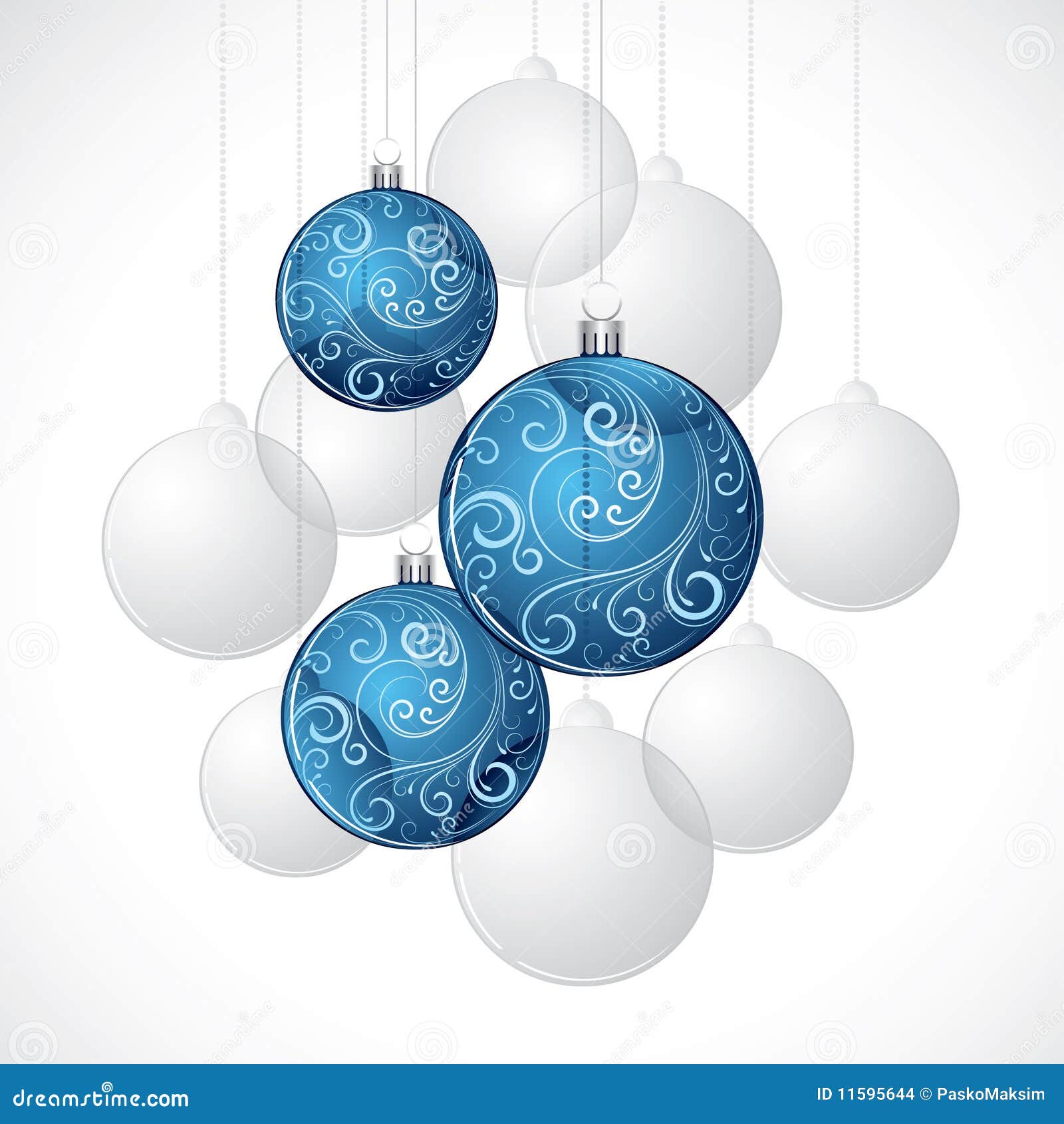 Spherical Decorations Stock Illustrations – 61 Spherical Decorations ...
