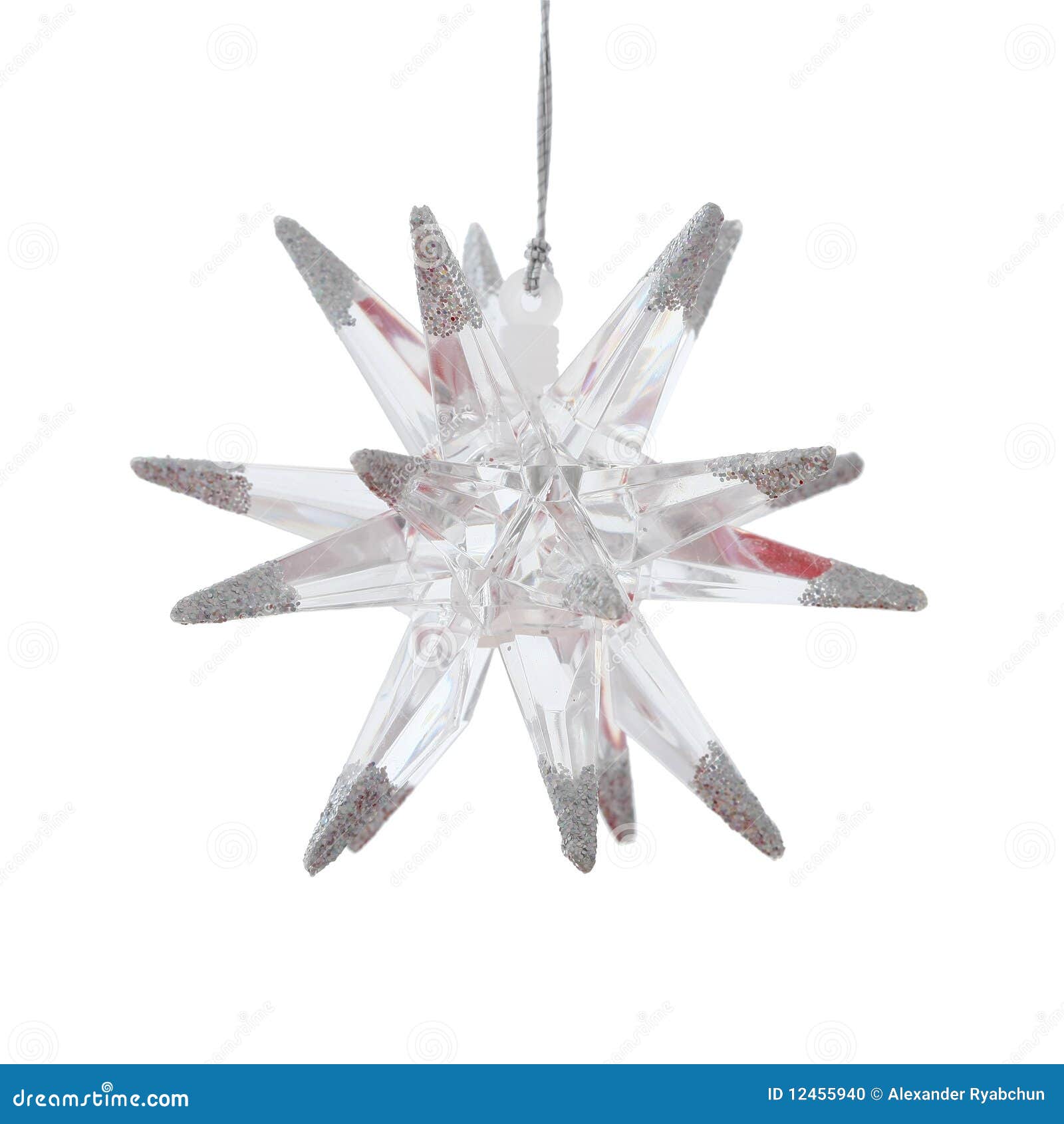 Decorative christmas star stock photo. Image of ornament - 12455940