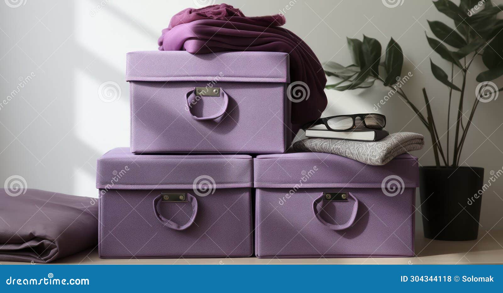 Decorative Cloth Storage Boxes with Blending Style with Practicality ...