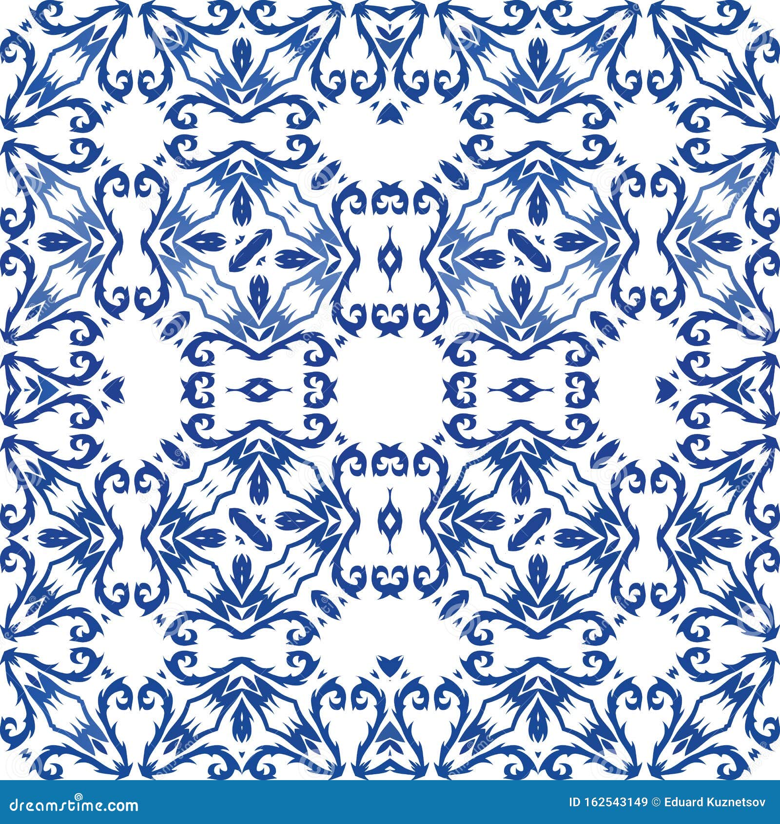 Decorative Color Ceramic Azulejo Tiles Stock Illustration ...