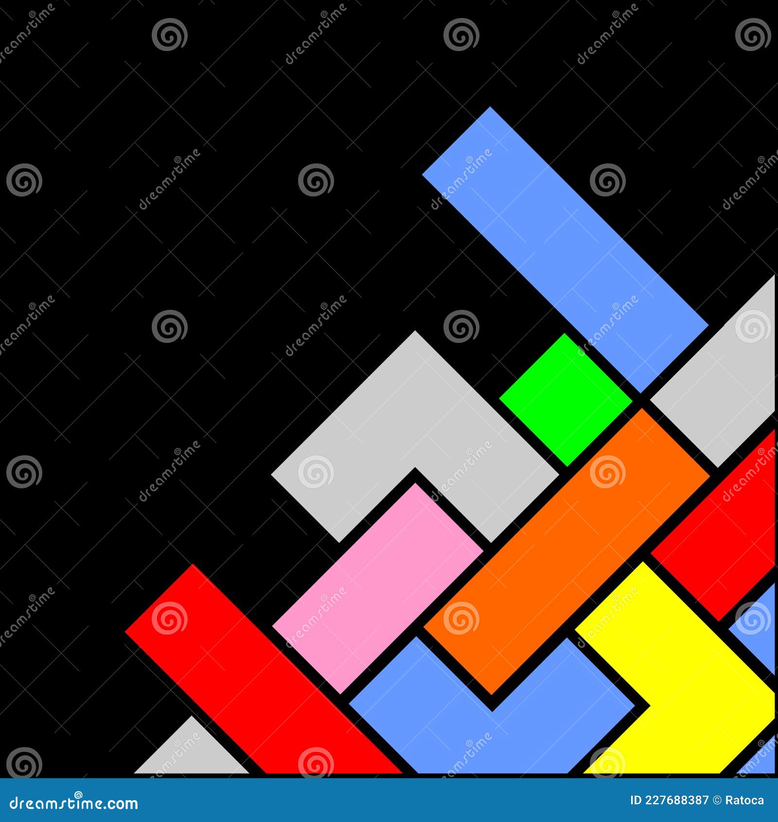 Decorative color corner stock vector. Illustration of innovative ...