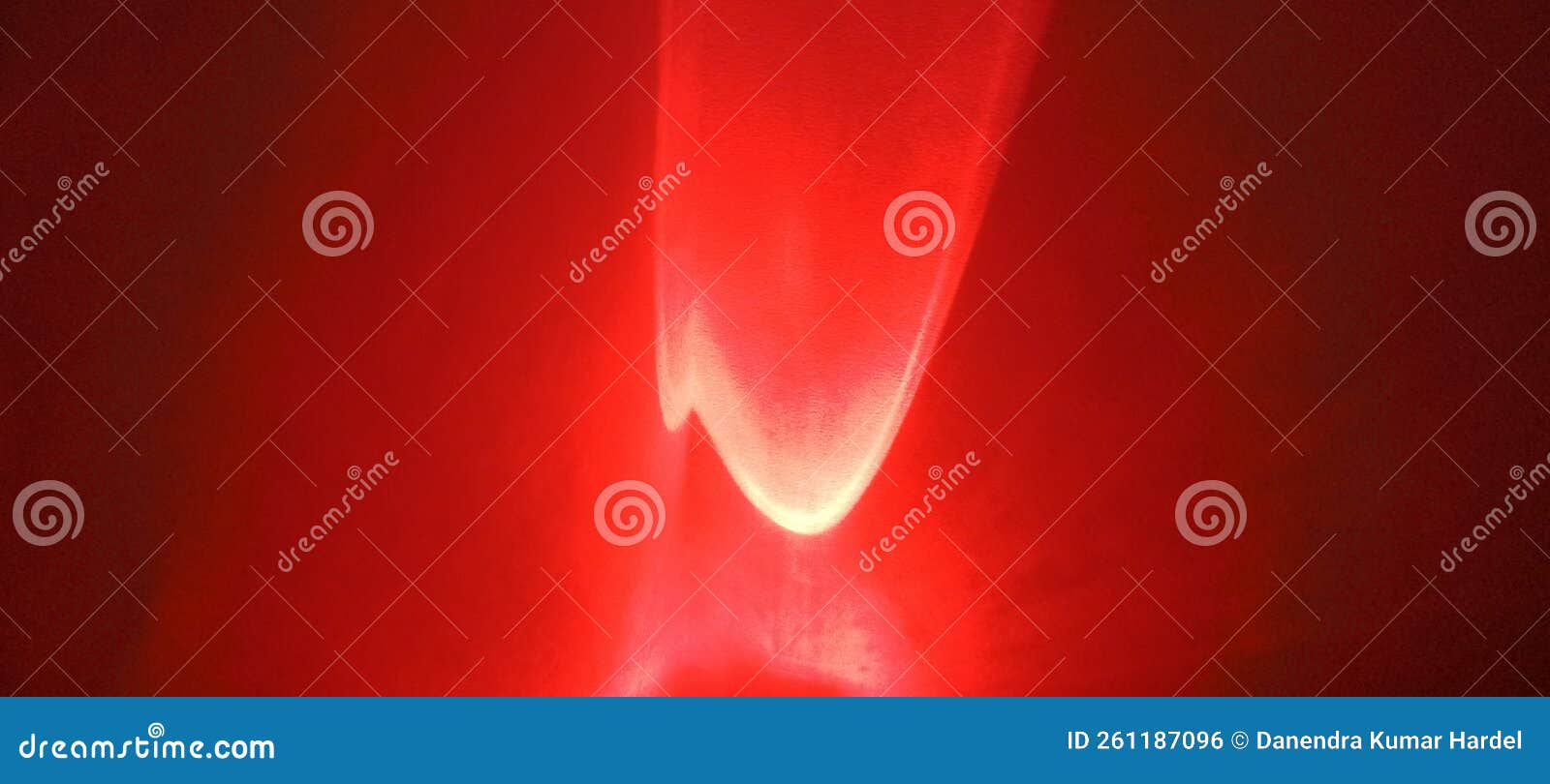 Decorative Colourful Lighting Effect for Interior Design, White and Red ...