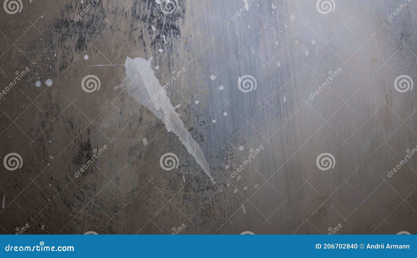 Decorative Concrete Wall in Paint and Paint Drops, Wall Texture in ...