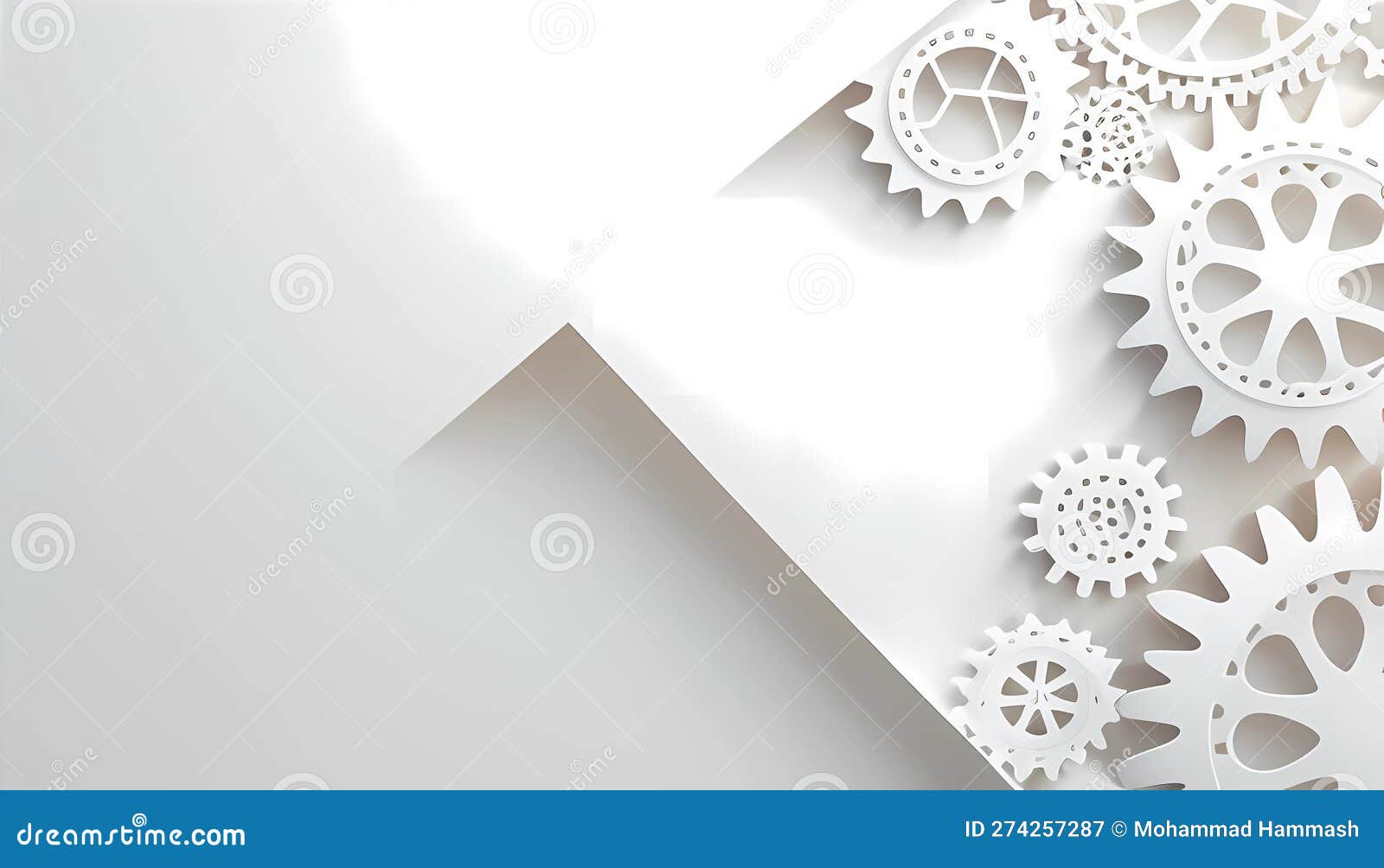 Decorative Corner Gear, Made with Generative AI Stock Illustration ...