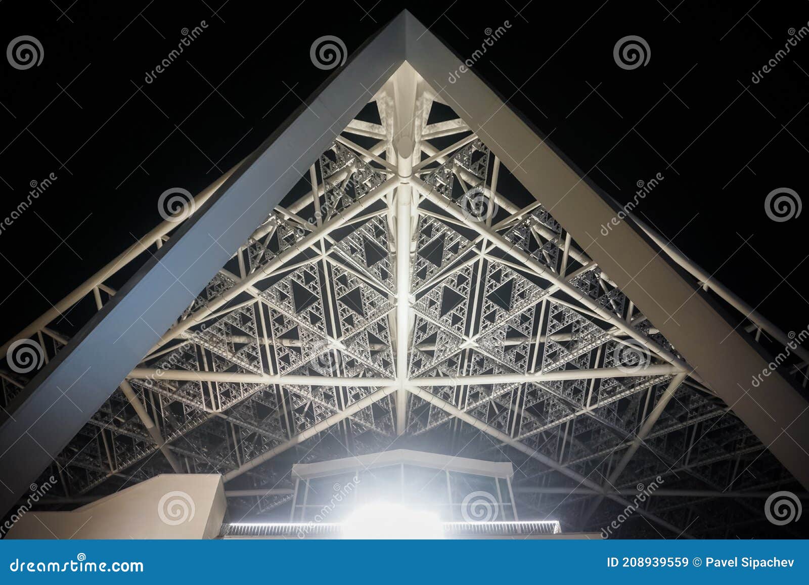 Decorative Corner from the Roof of the Building Stock Image - Image of ...