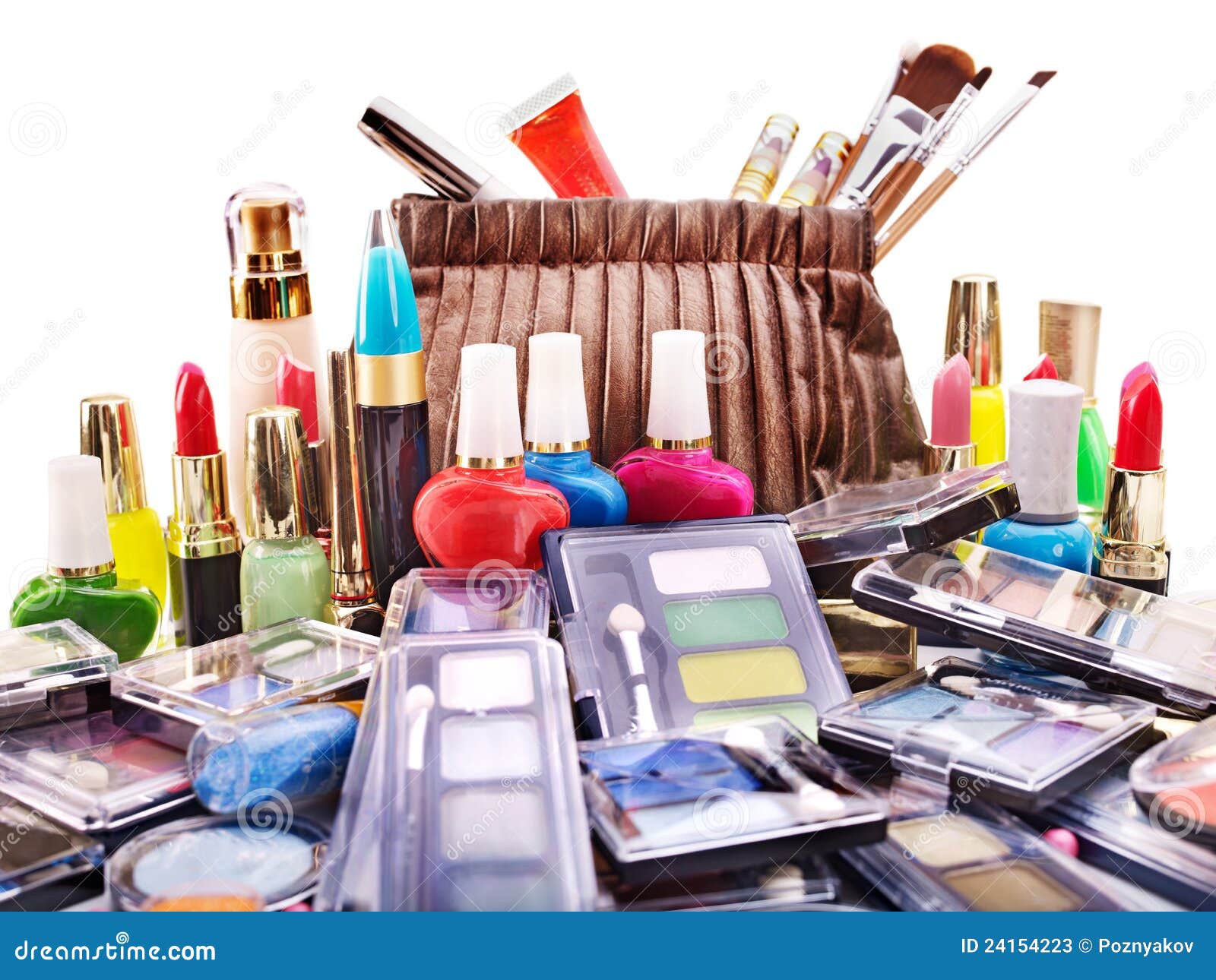 Decorative Cosmetics for Makeup. Stock Image - Image of beautiful ...