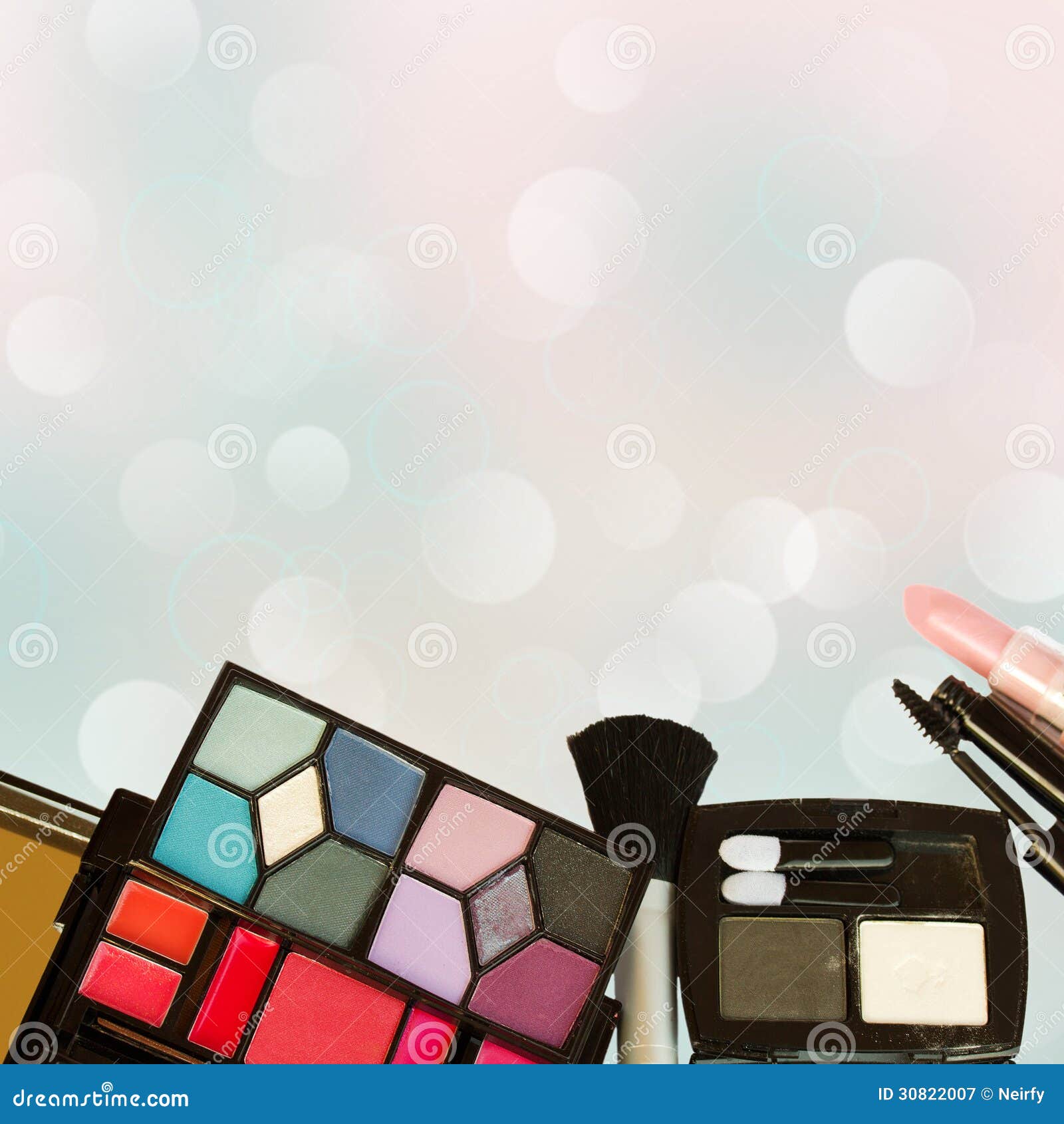 Decorative cosmetics stock image. Image of collection - 30822007