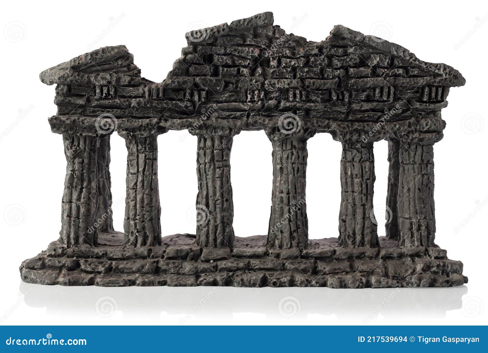 Decorative Decoration in the Form of Ancient and Old Columns in the ...