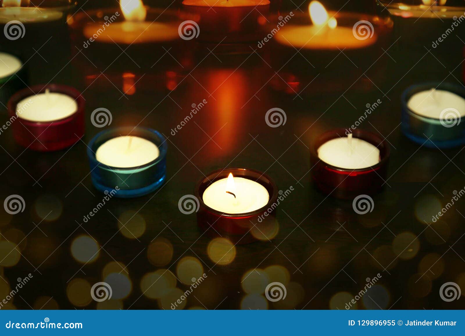 Decorative Diva during Diwali Festival Stock Image - Image of cultural ...
