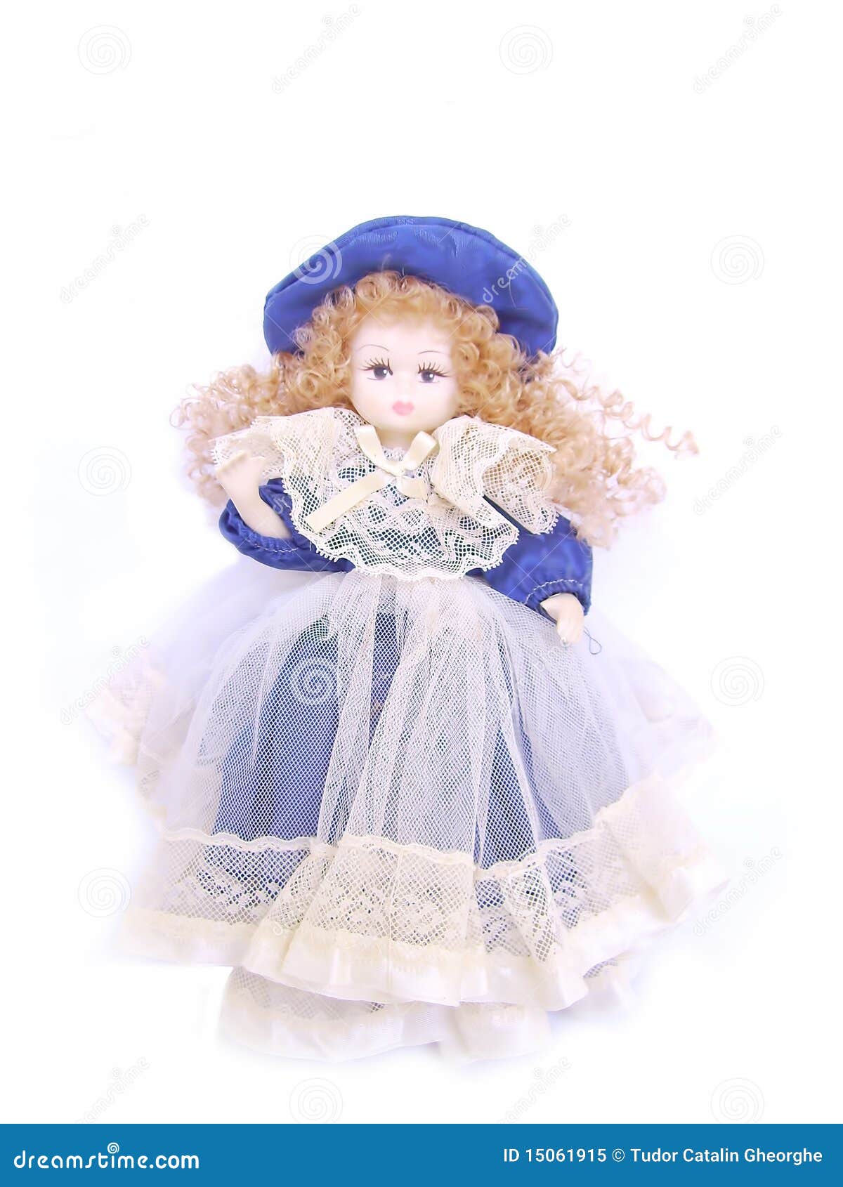 Decorative doll stock image. Image of decoration, mouth - 15061915