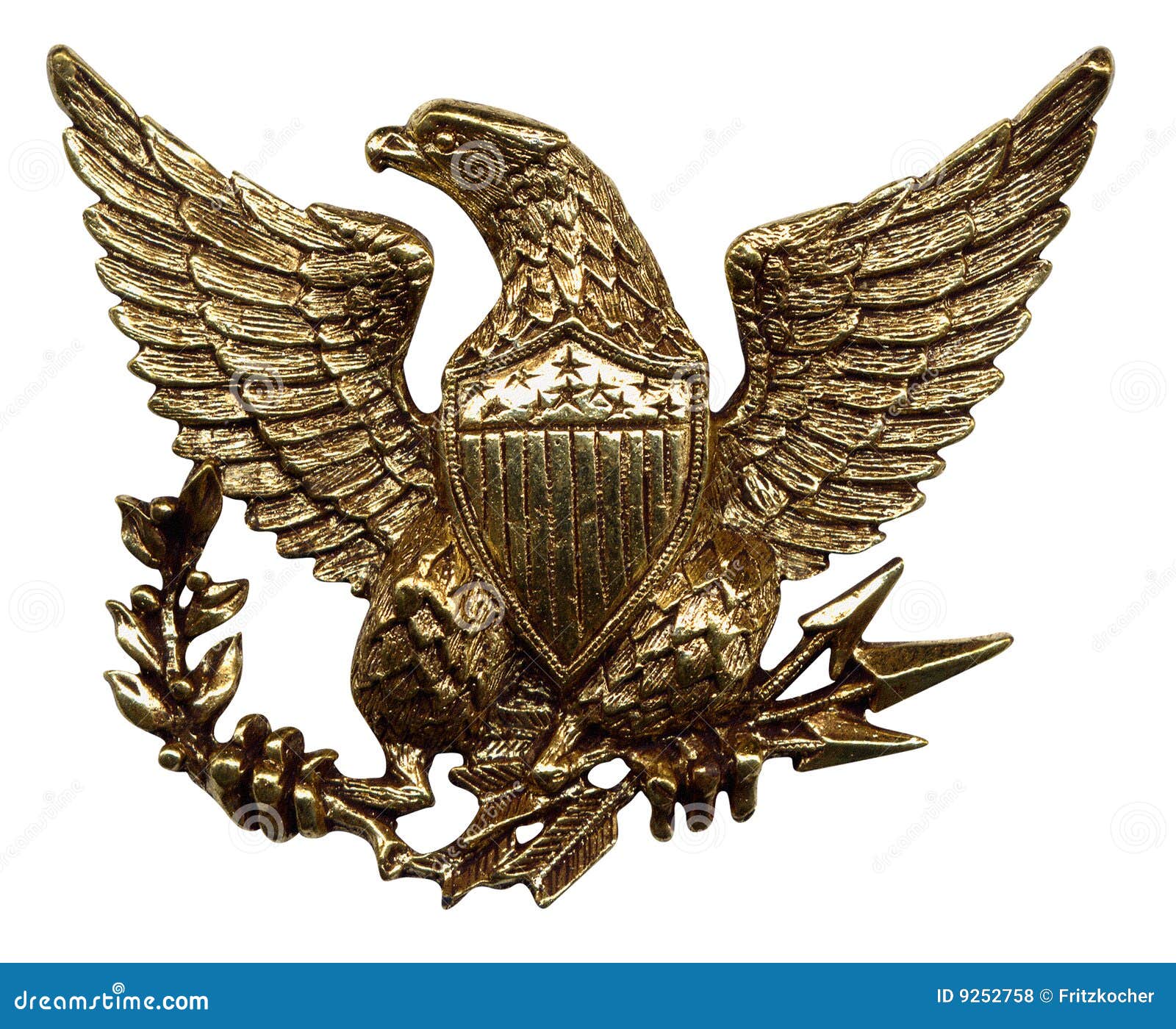 Decorative Eagle isolated stock photo. Image of patriotism - 9252758