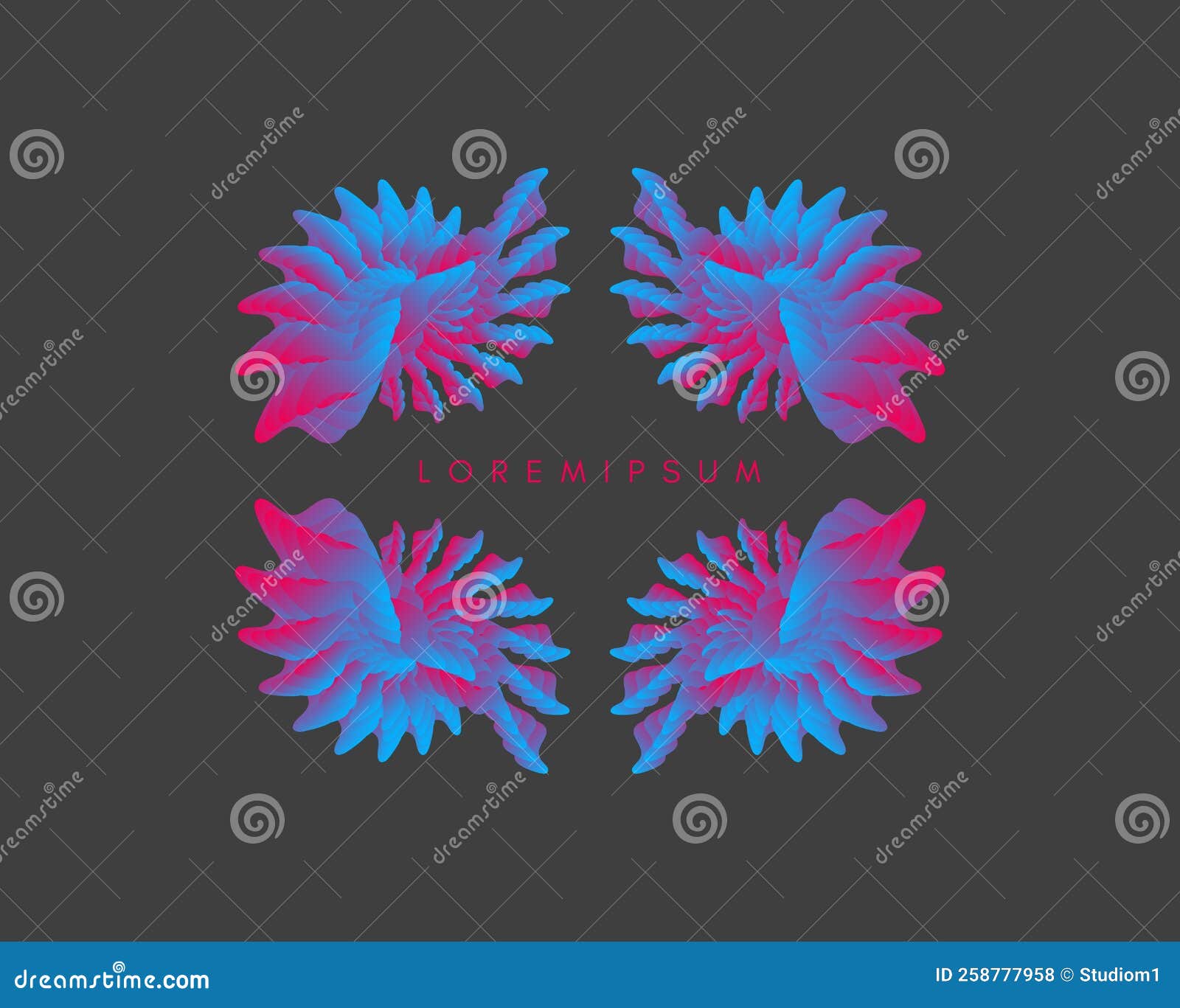 Decorative Element for Banner, Card, Poster or Web Design. Vector Art ...