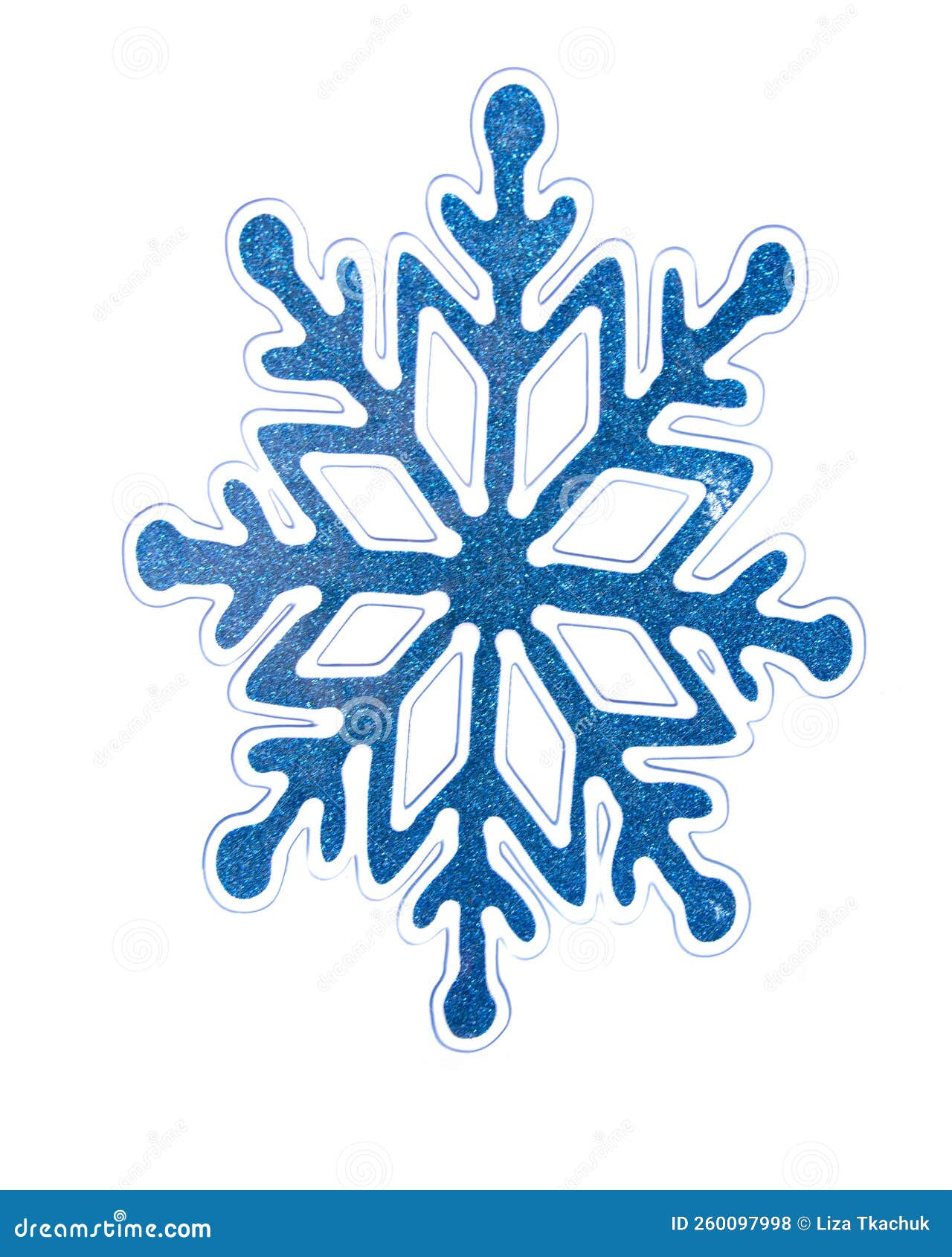 Decorative Element Christmas Window Sticker Festive Isolated on the ...