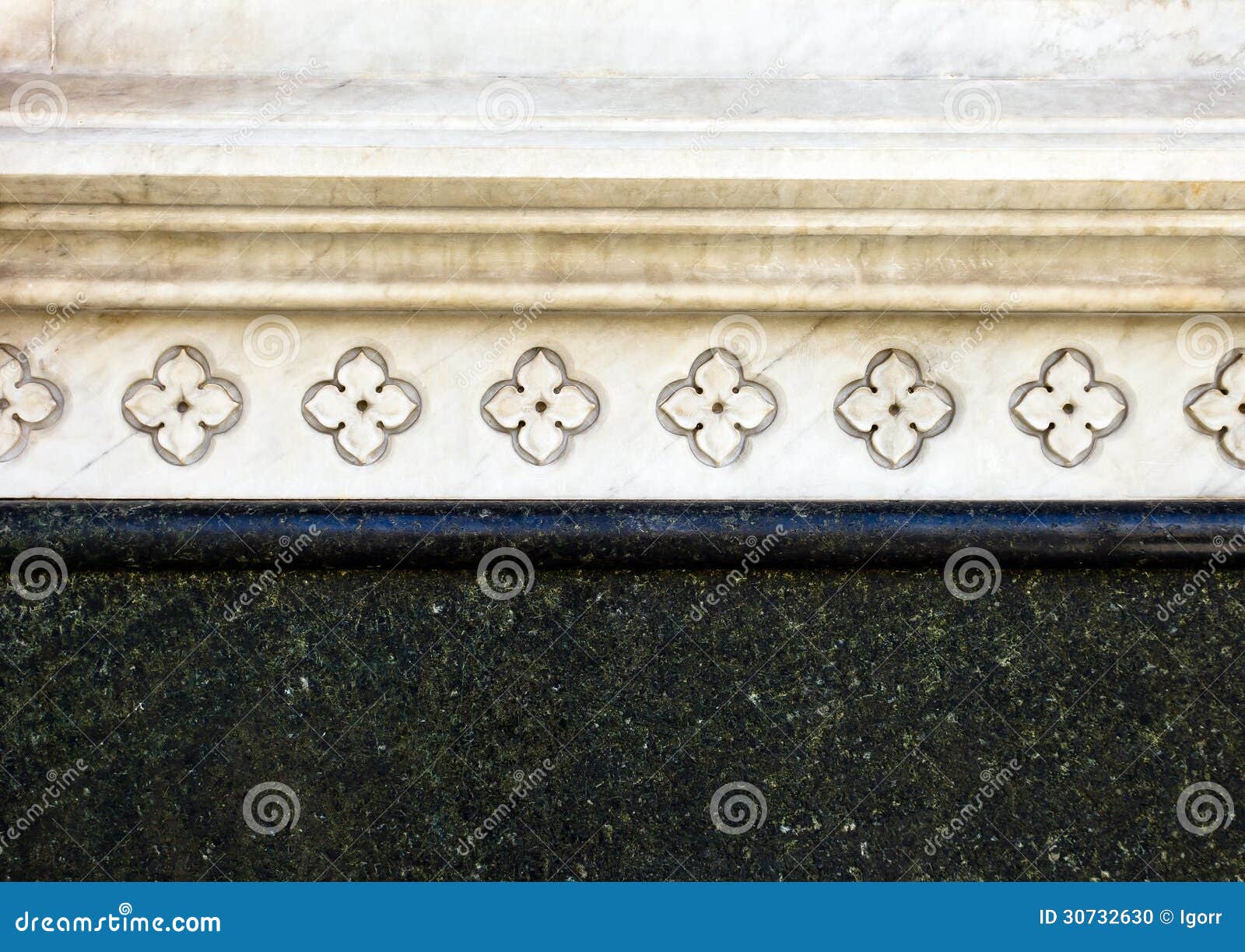 Decorative Element , Marble, Florence, Italy, 16 Century Stock Photo ...