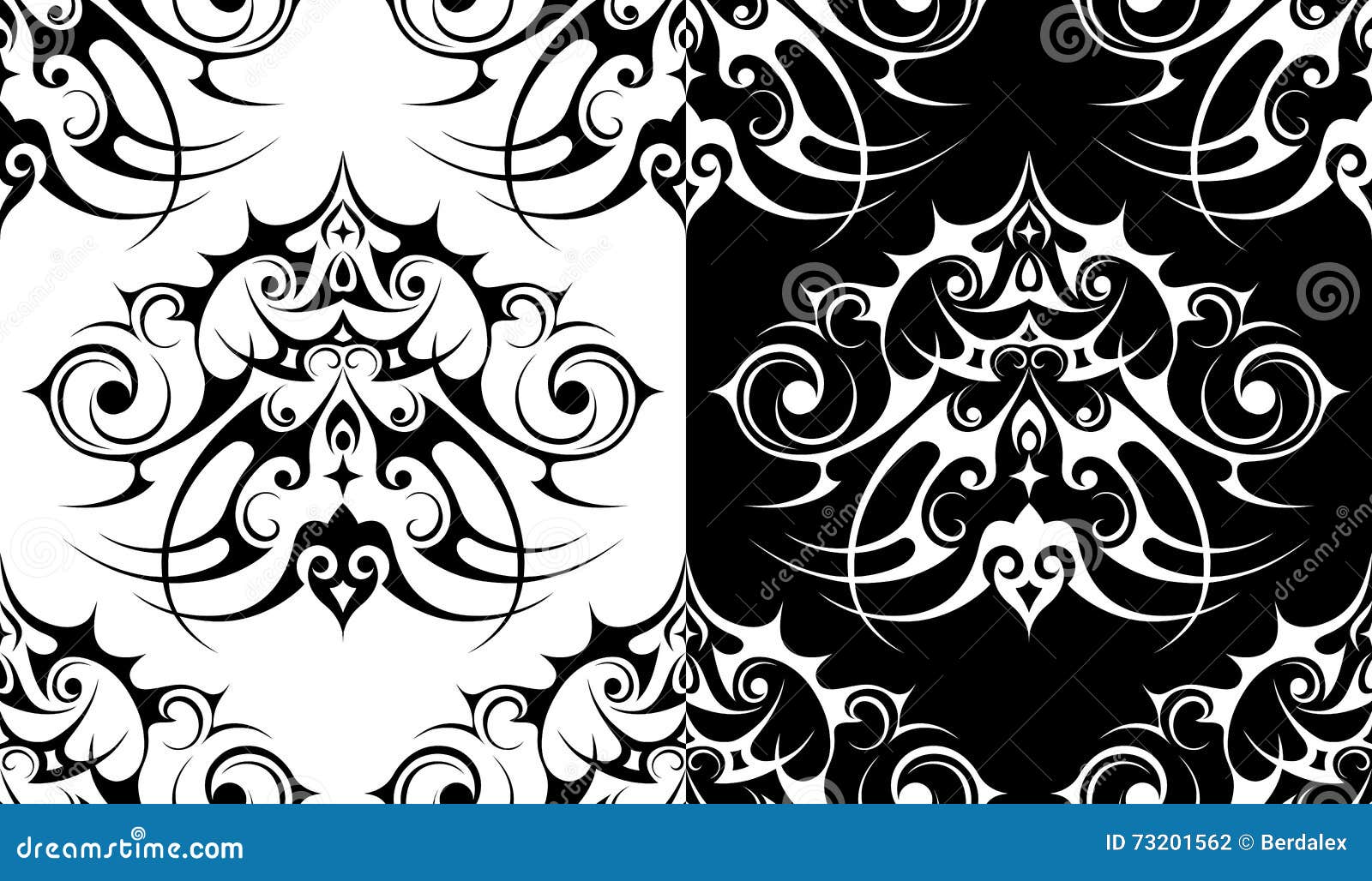 Decorative Element Seamless Pattern. Stock Vector - Illustration of ...