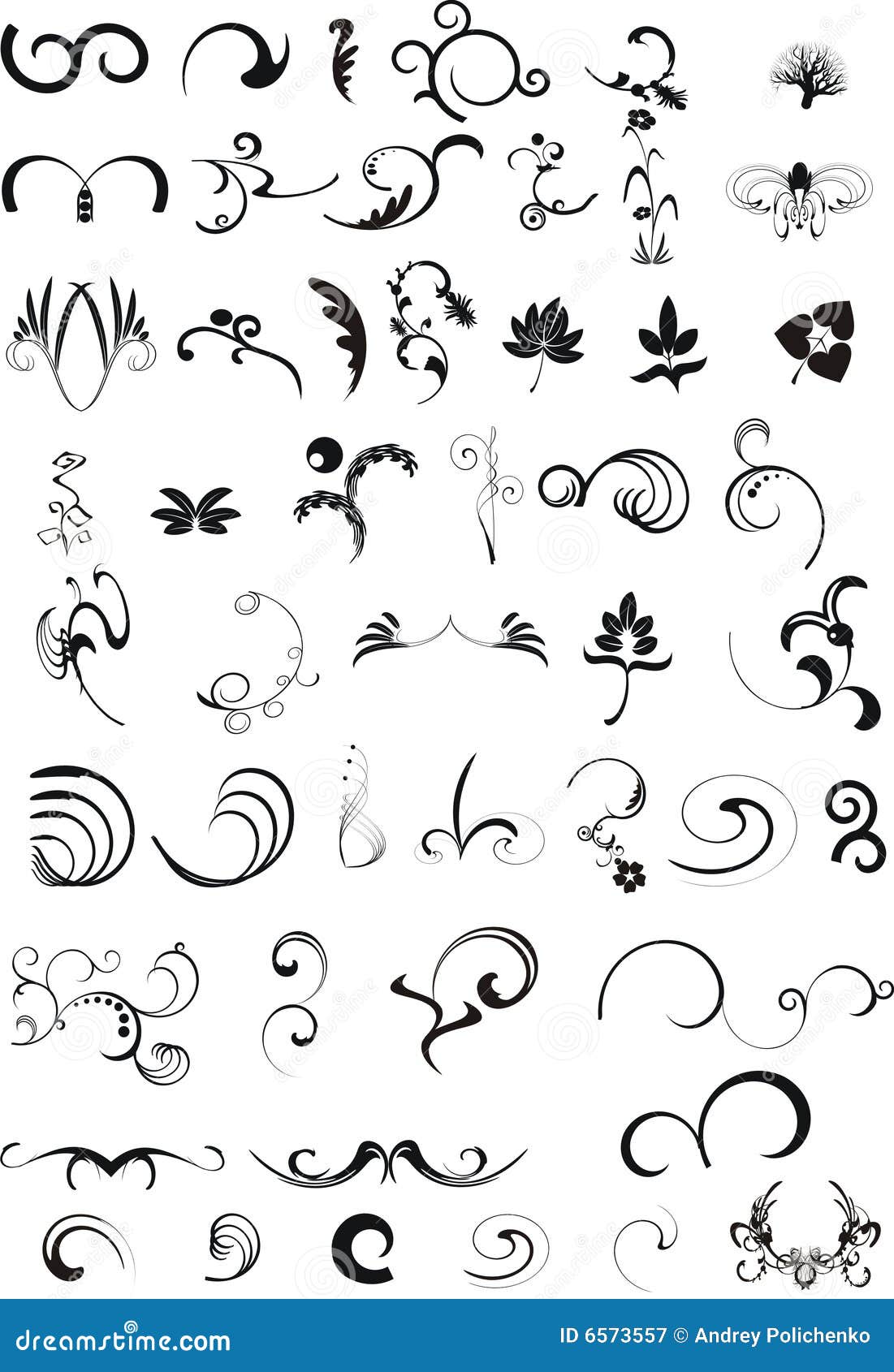 Decorative elements stock illustration. Illustration of empty - 6573557