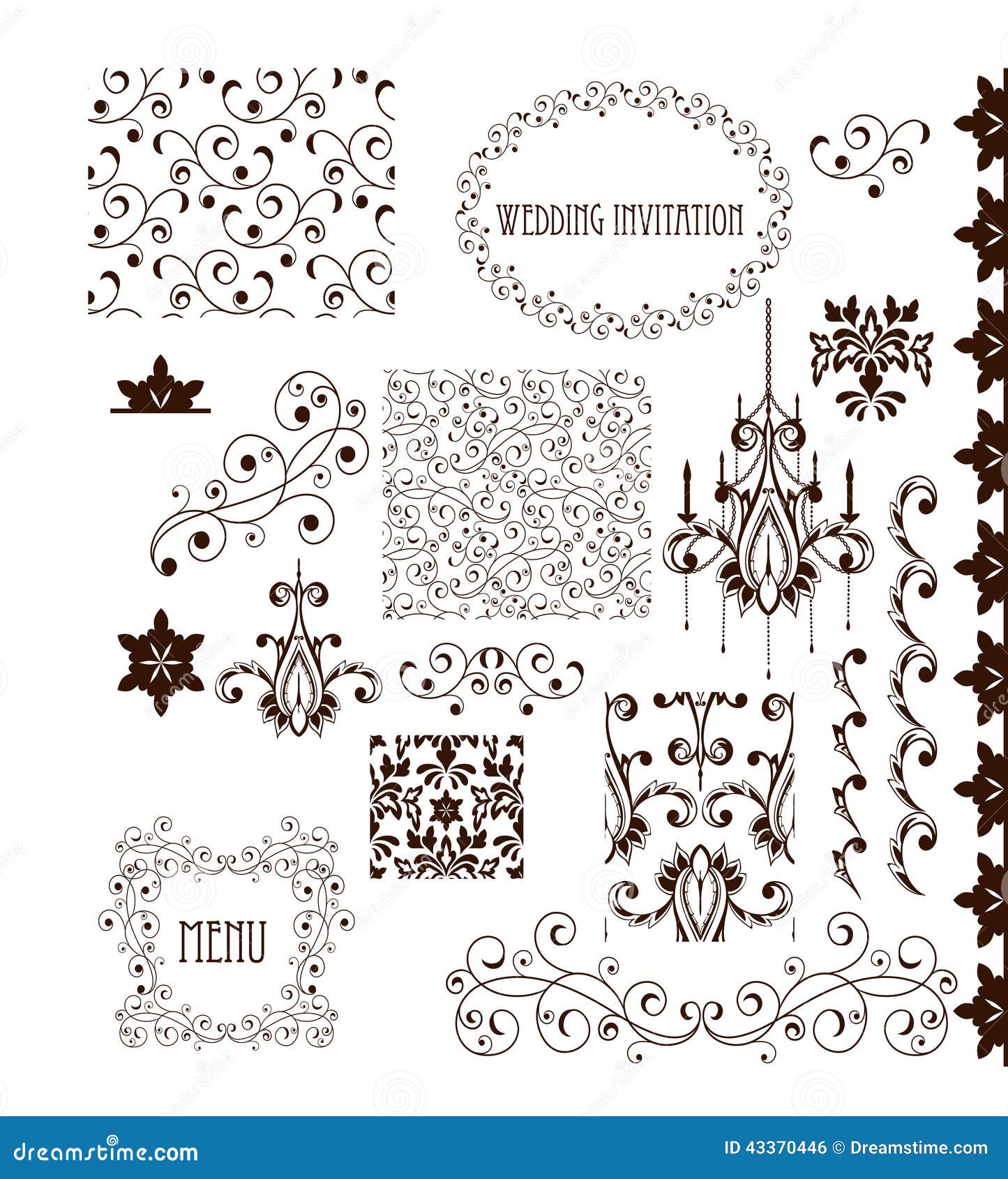 Decorative Elements - Retro Vintage Style Stock Vector - Illustration ...