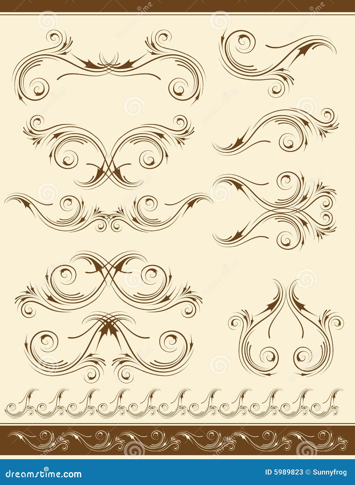 Decorative Elements, Vector Stock Vector - Illustration of design ...
