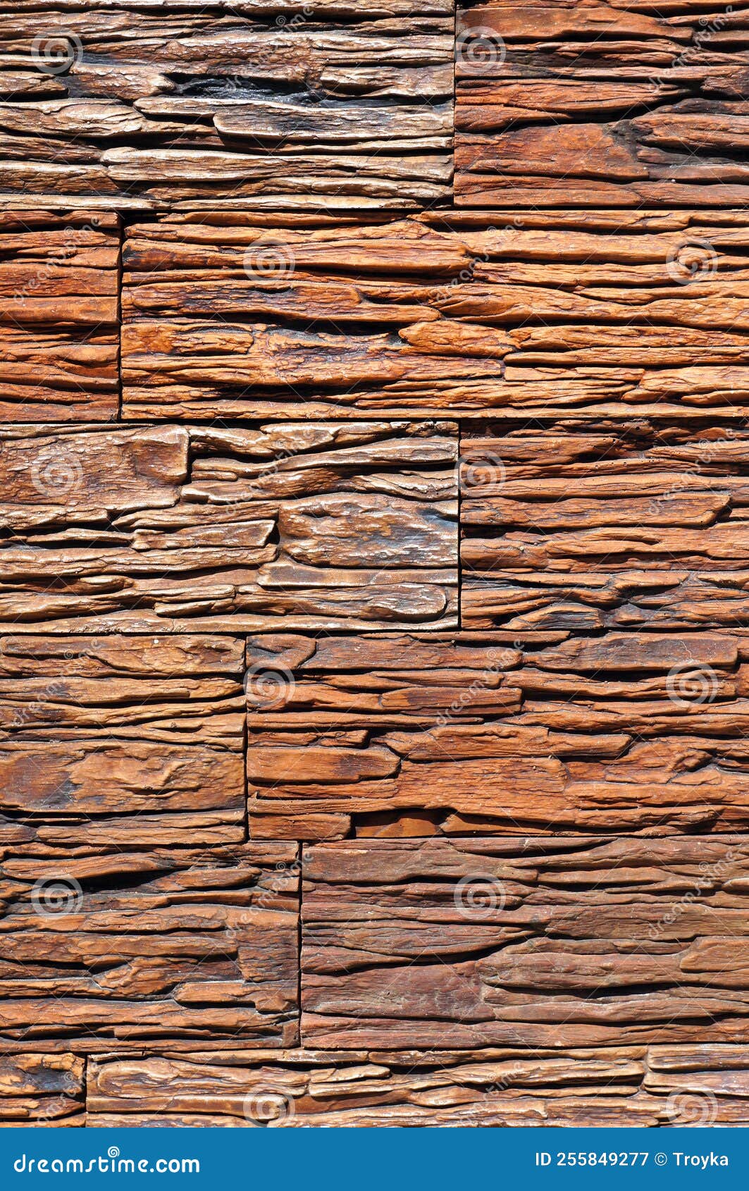 Decorative Facing Panels on Wall of Modern Building Stock Image - Image ...