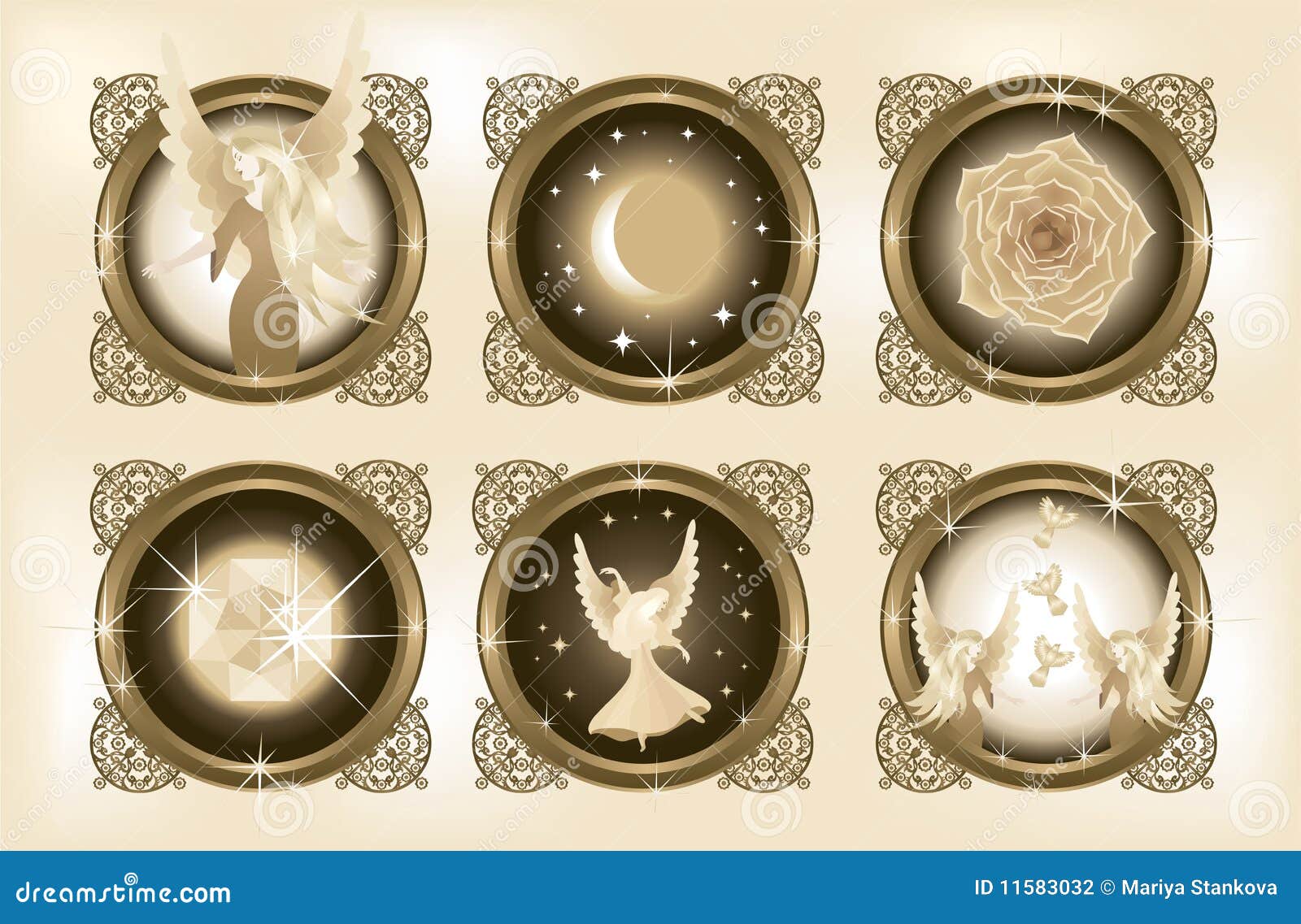 Fantasy Map Elements Illustration, Drawing, Engraving, Ink, Line Art ...