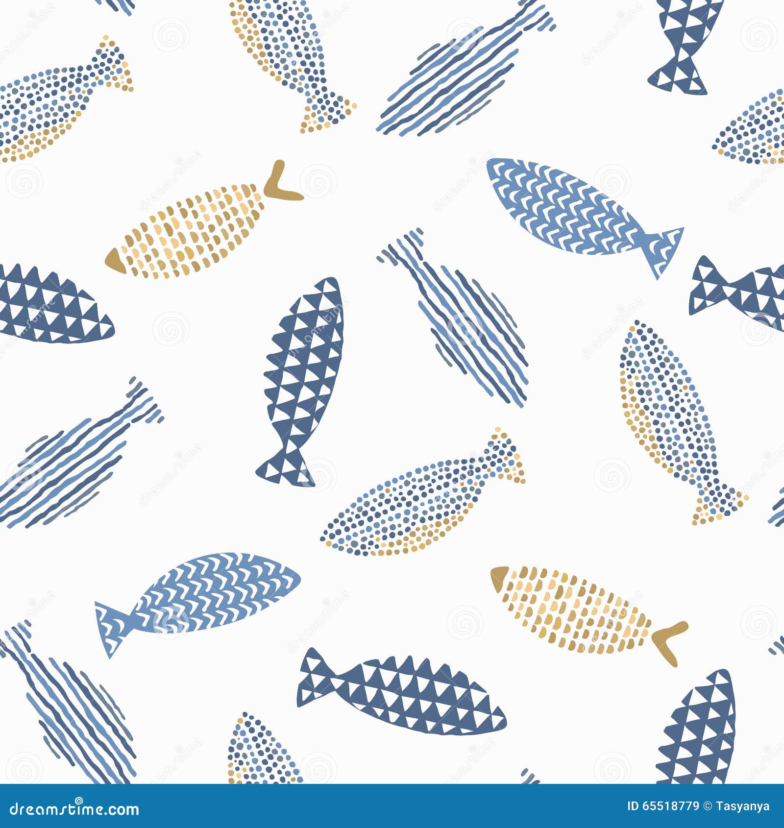 Fishes Pattern Stock Illustrations – 10,252 Fishes Pattern Stock ...