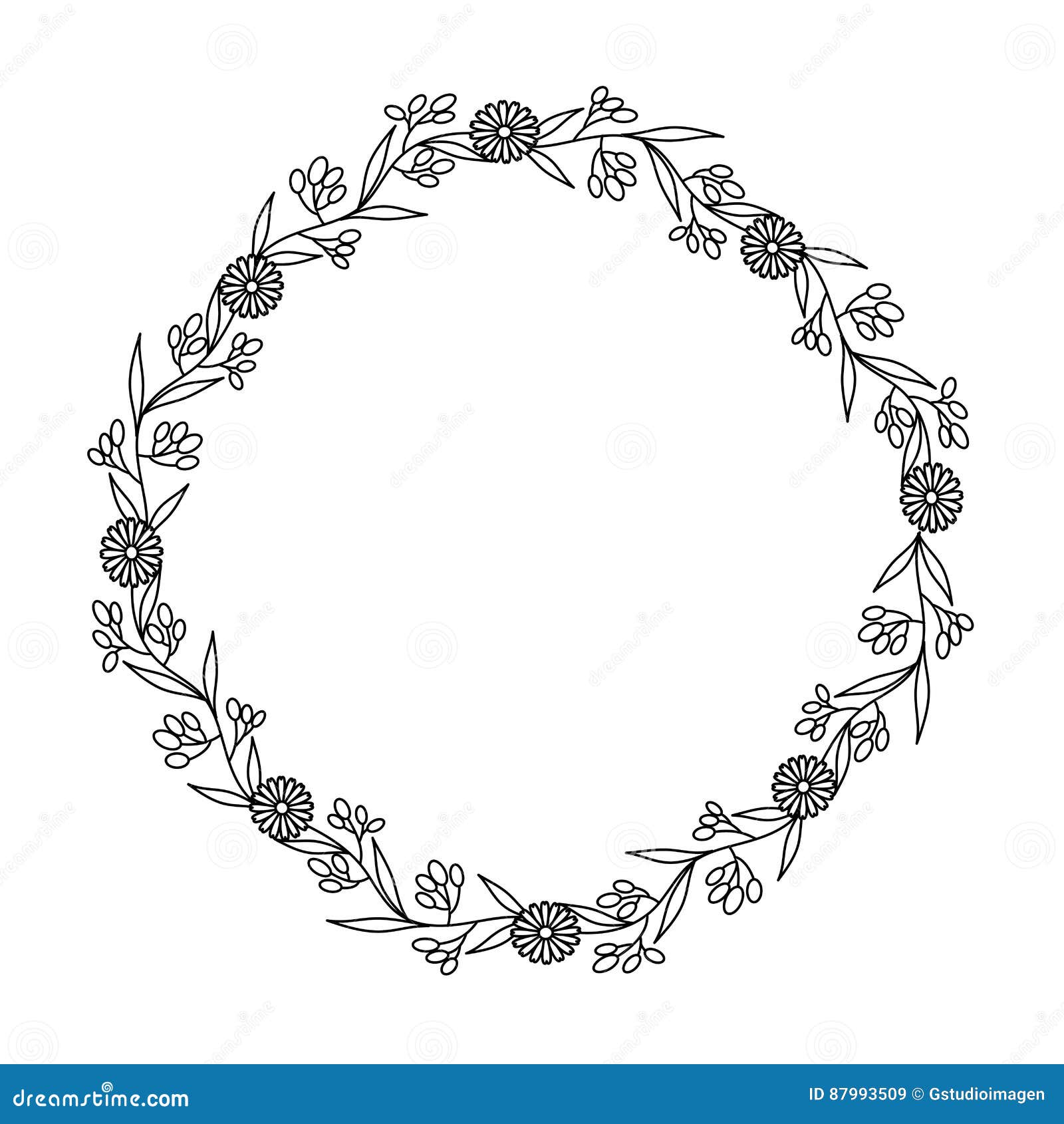 Decorative Floral Crown Icon Stock Vector - Illustration of simple ...