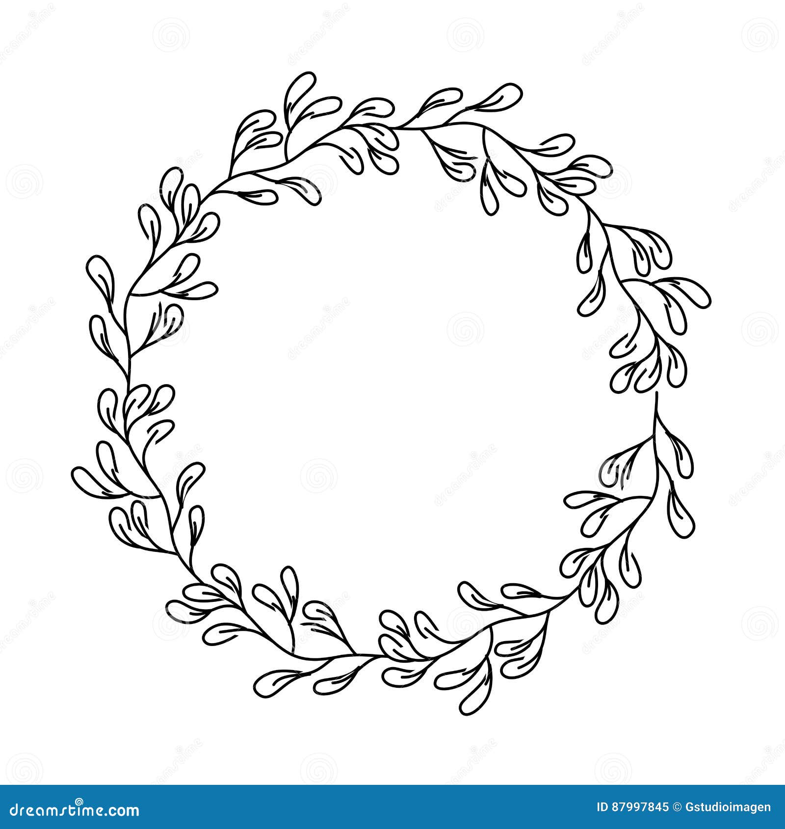 Decorative Floral Crown Icon Stock Vector - Illustration of background ...
