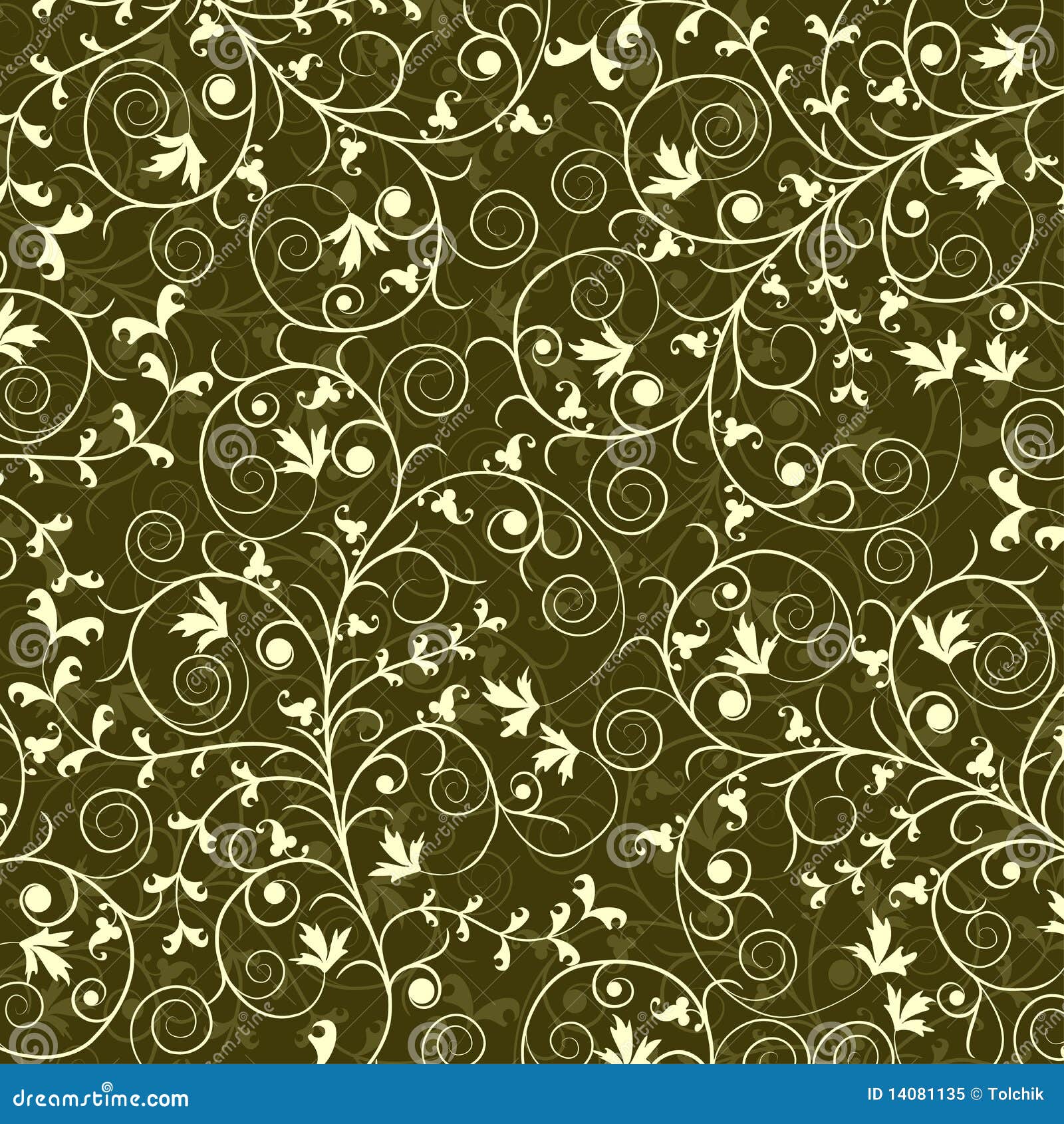 Decorative Floral Pattern, Vector Stock Vector - Illustration of design ...
