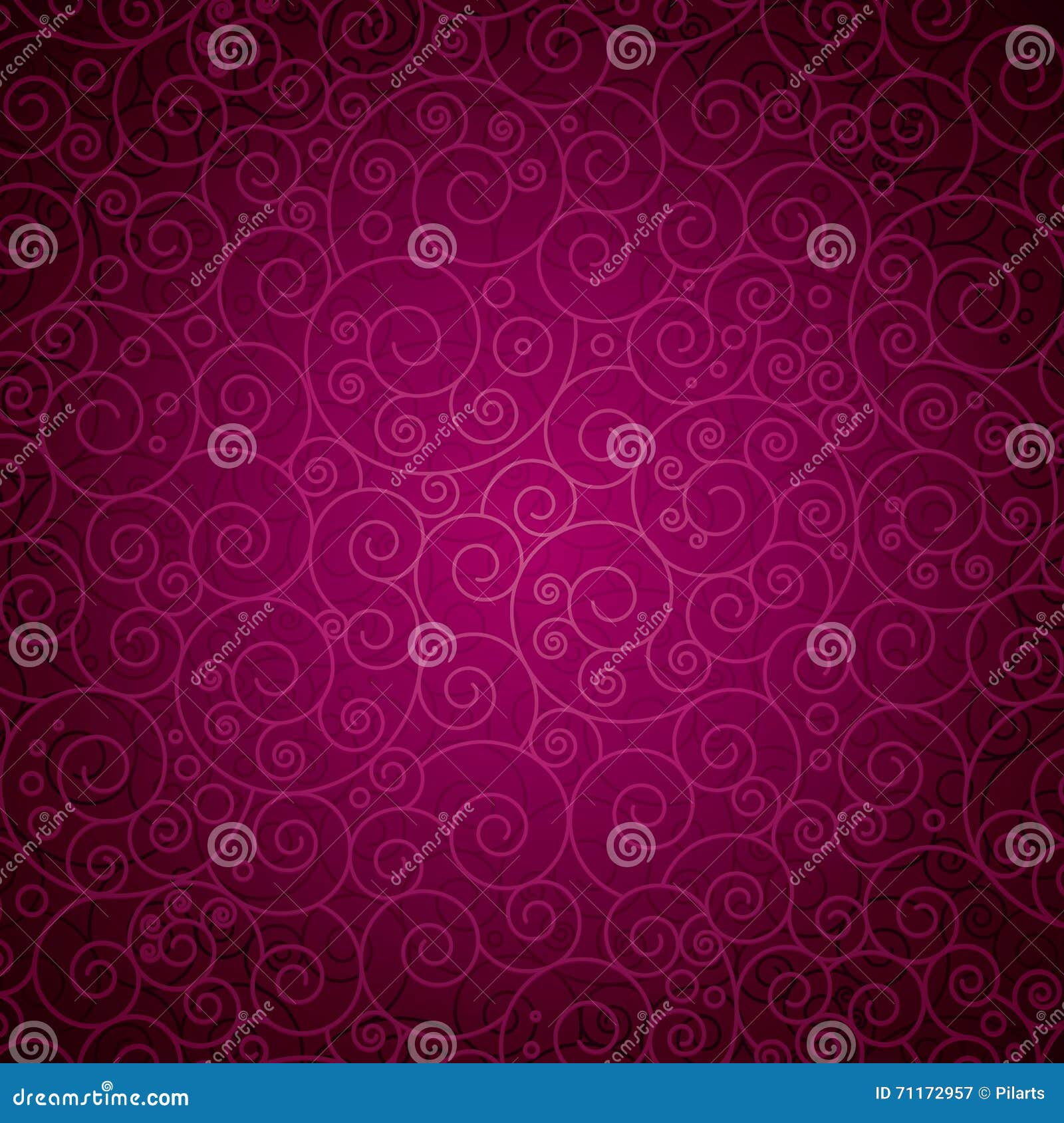 Decorative Floral Violet Backdrop Stock Vector - Illustration of ...