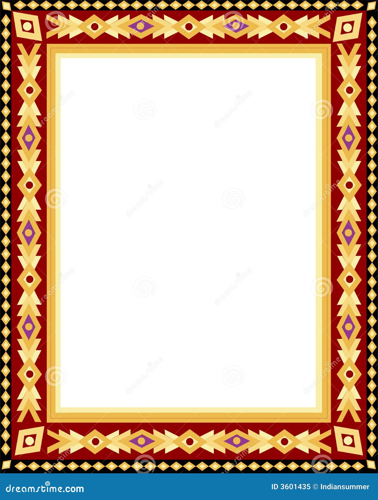 Decorative frame stock vector. Illustration of celebration - 3601435