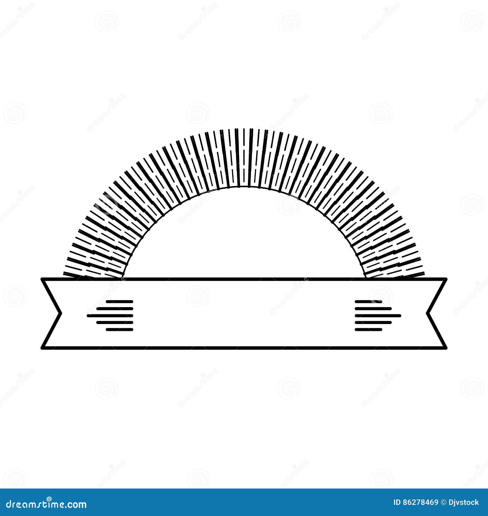 Decorative Frame Banner Element Stock Illustration - Illustration of ...