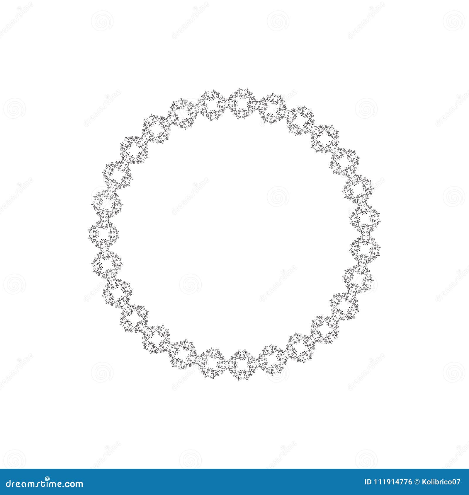 Decorative Frame for Cards Design. Stock Vector - Illustration of menu ...