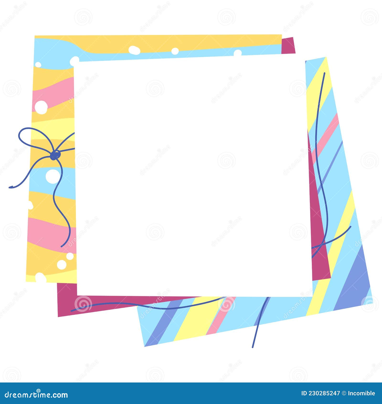 Decorative Frame for Design. Celebration Invitation or Congratulation ...