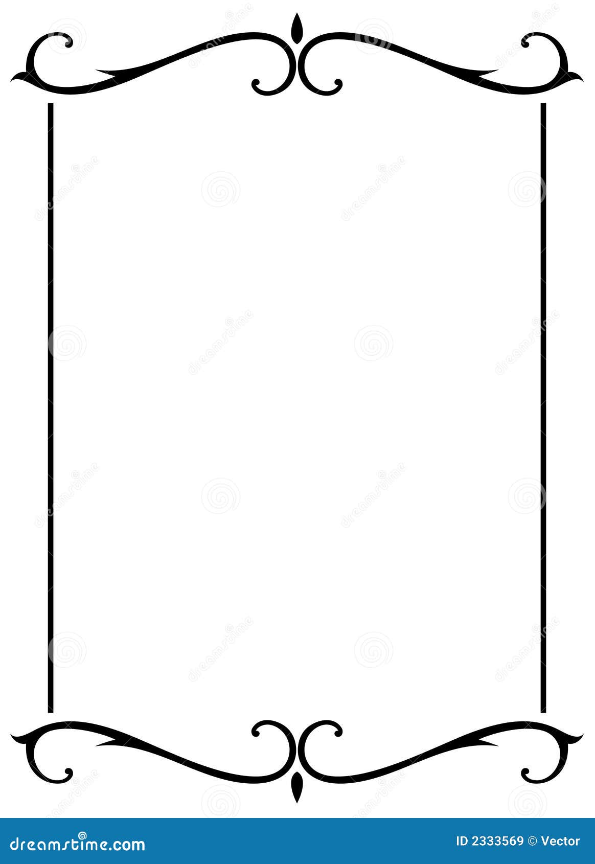 Decorative frame JPG + EPS stock vector. Illustration of backdrop - 2333569