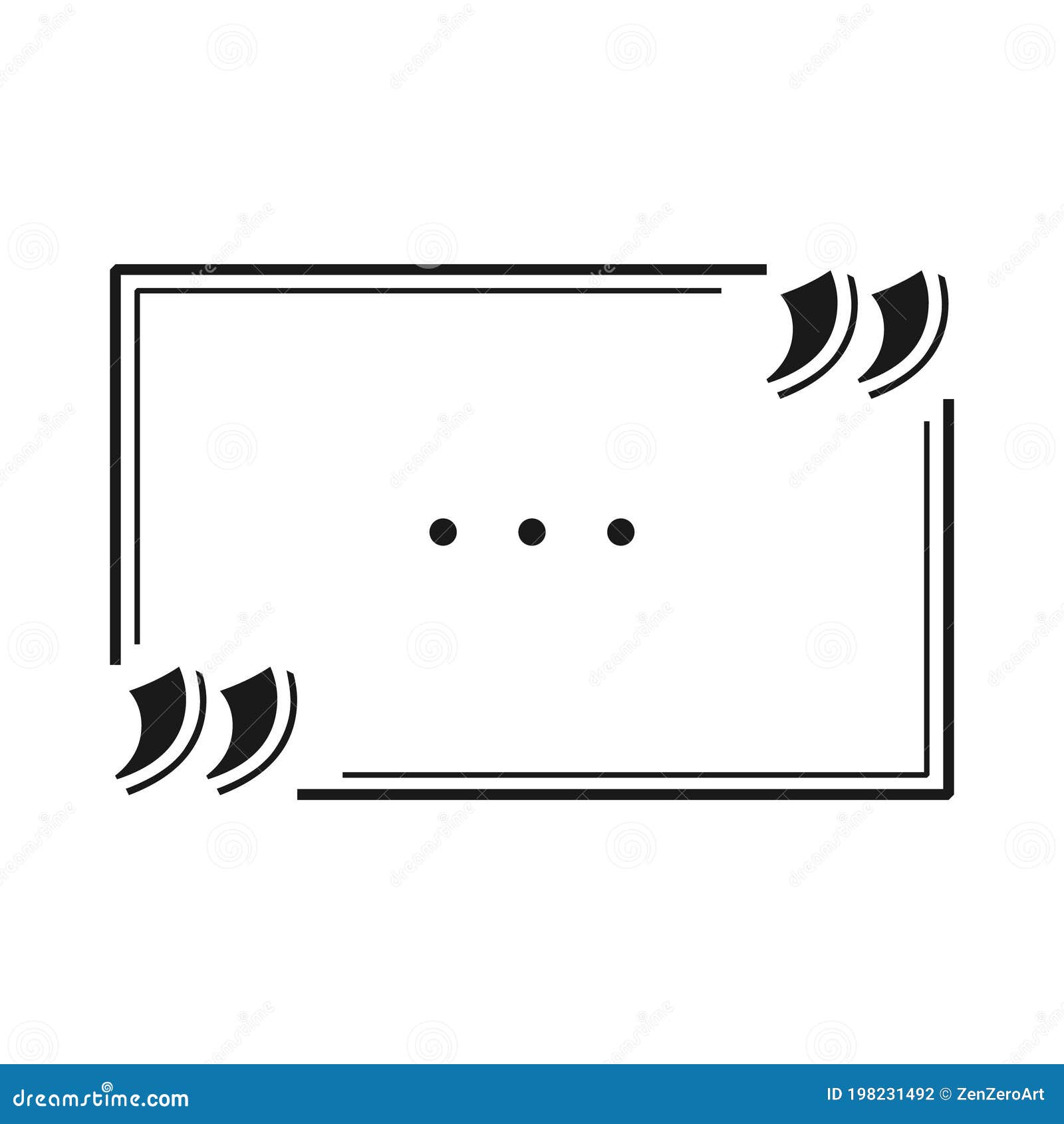 Creative Rectangle Swirl Design Pattern Background Vector Illustration | CartoonDealer.com #35097288