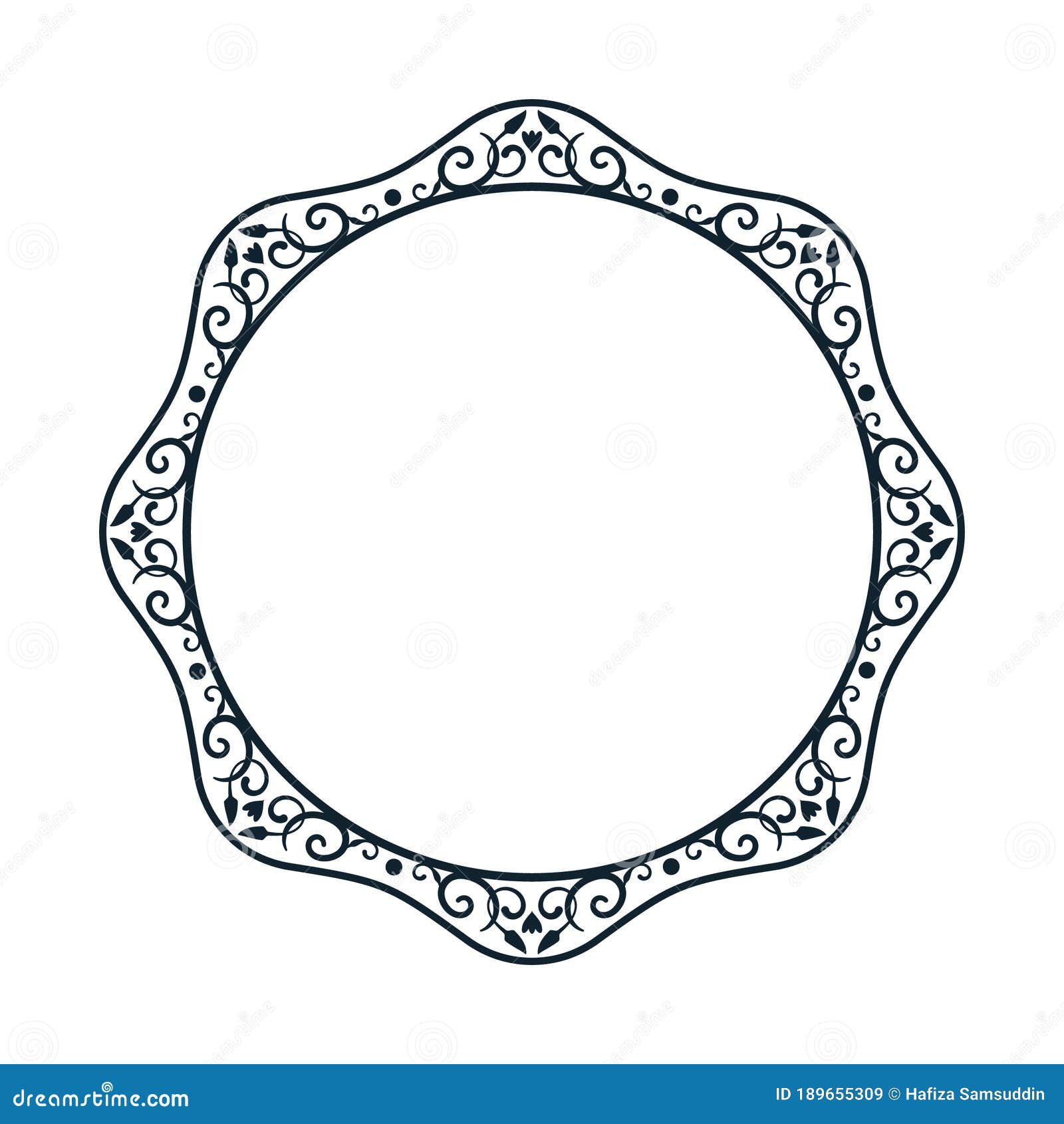 Decorative Frame. Vector Illustration Decorative Design Stock Vector ...