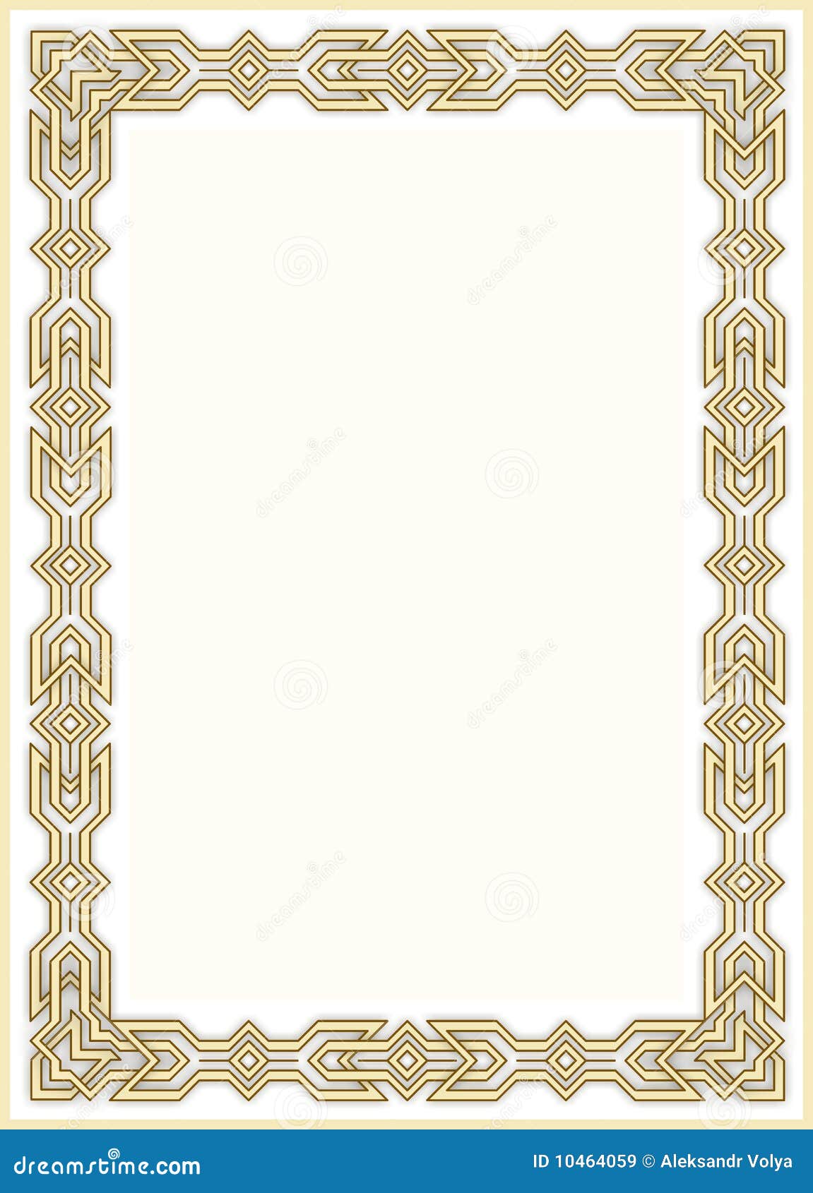 Decorative framework 10 stock vector. Illustration of elegance - 10464059