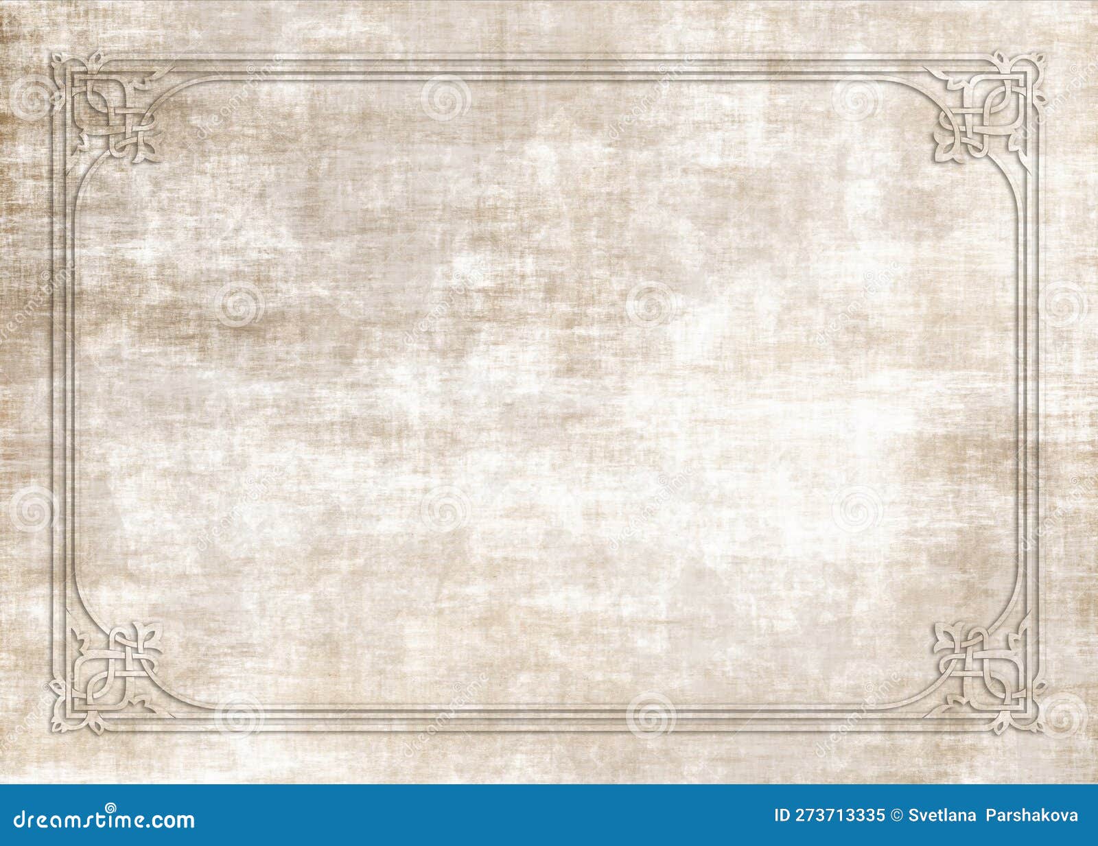 Decorative Framework and Grunge Background. Interlaced Lines. Celtic ...