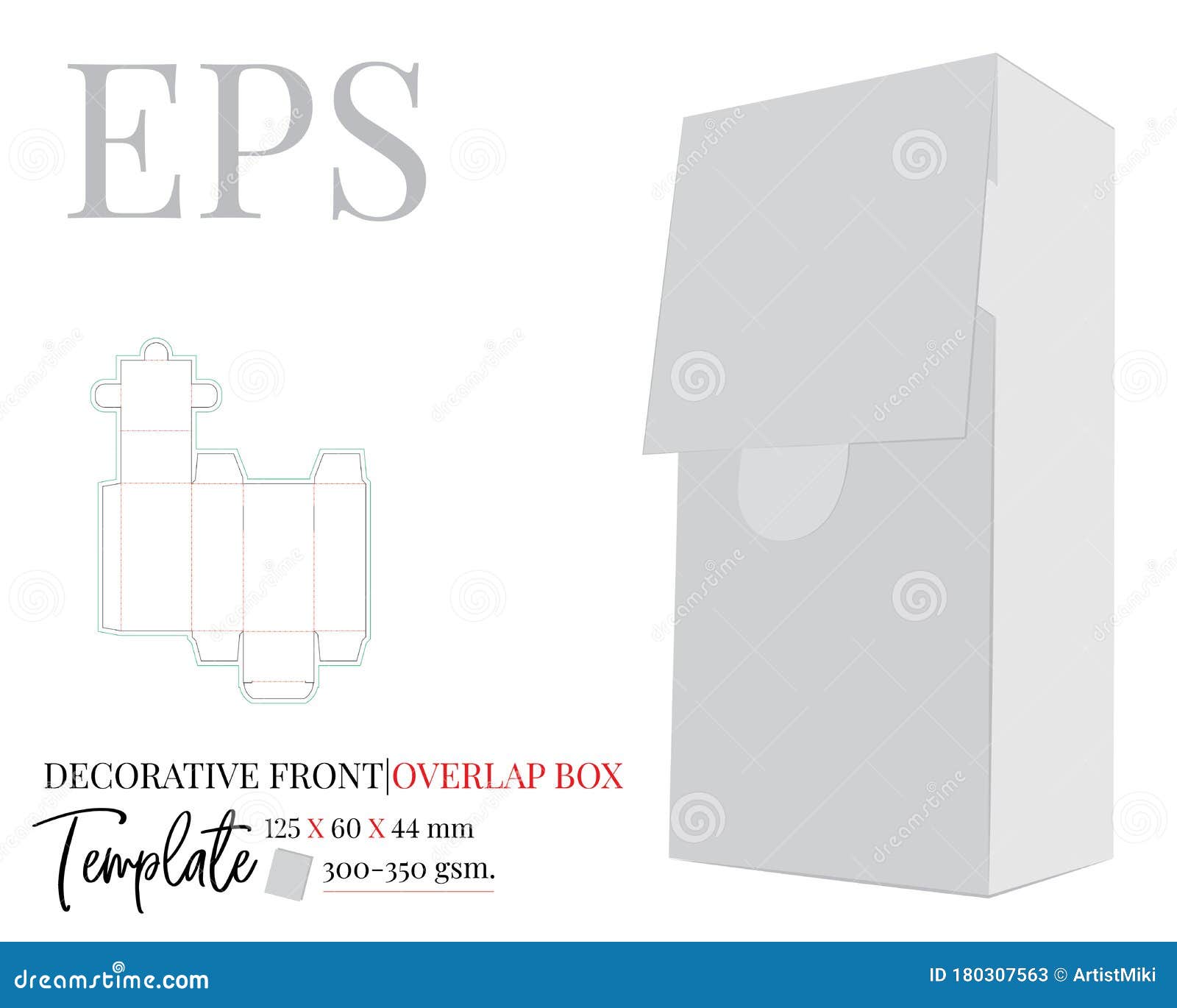 Front Cover Box, Vector. Template with Die Cut / Laser Cut Layers Stock ...