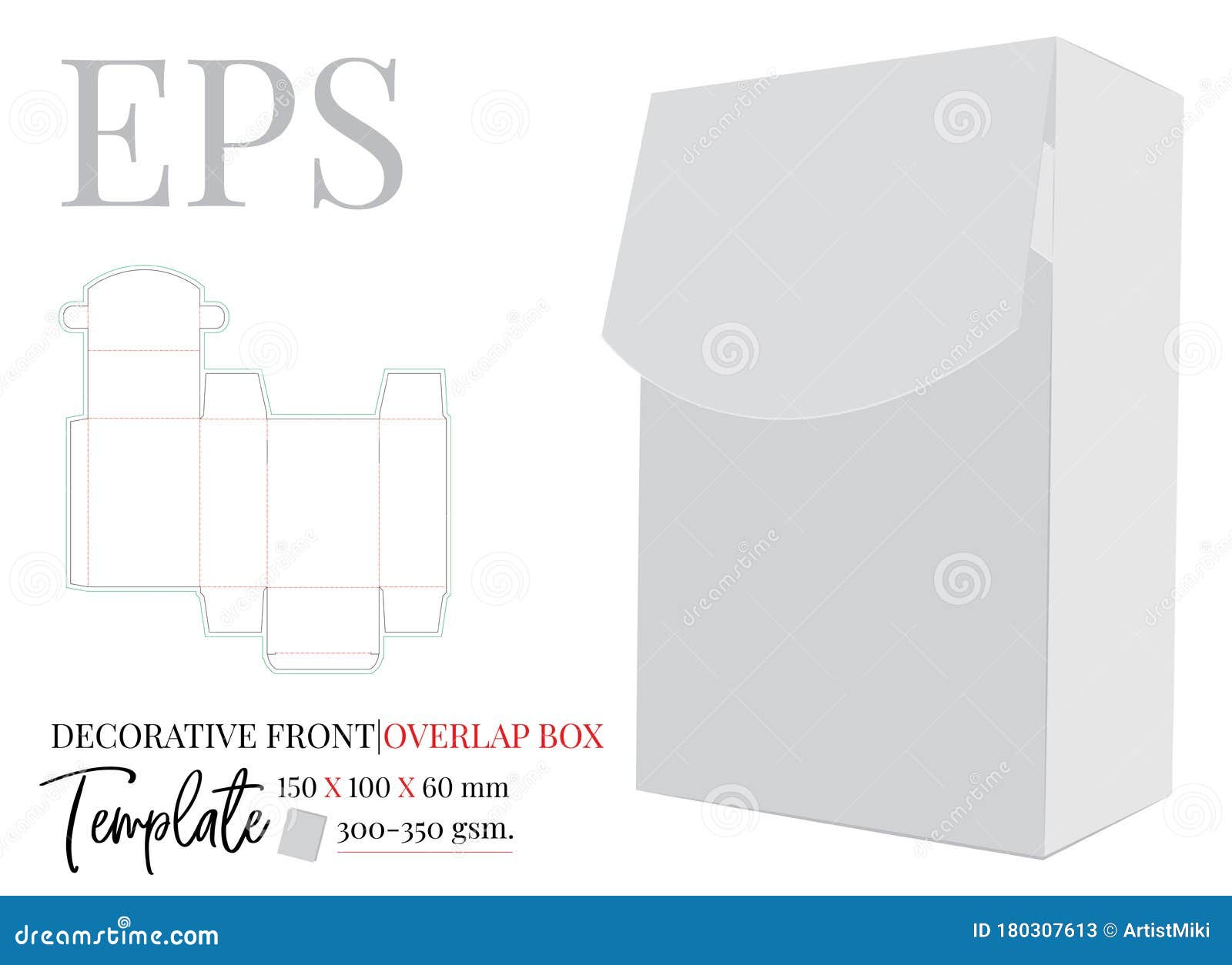 Front Cover Box, Vector. Template with Die Cut / Laser Cut Layers Stock ...
