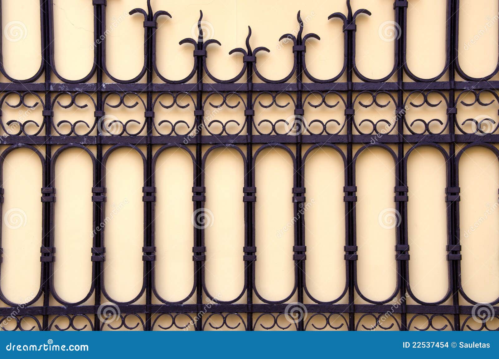 Decorative Gate. Architectural Metal Background. Stock Photo - Image of ...