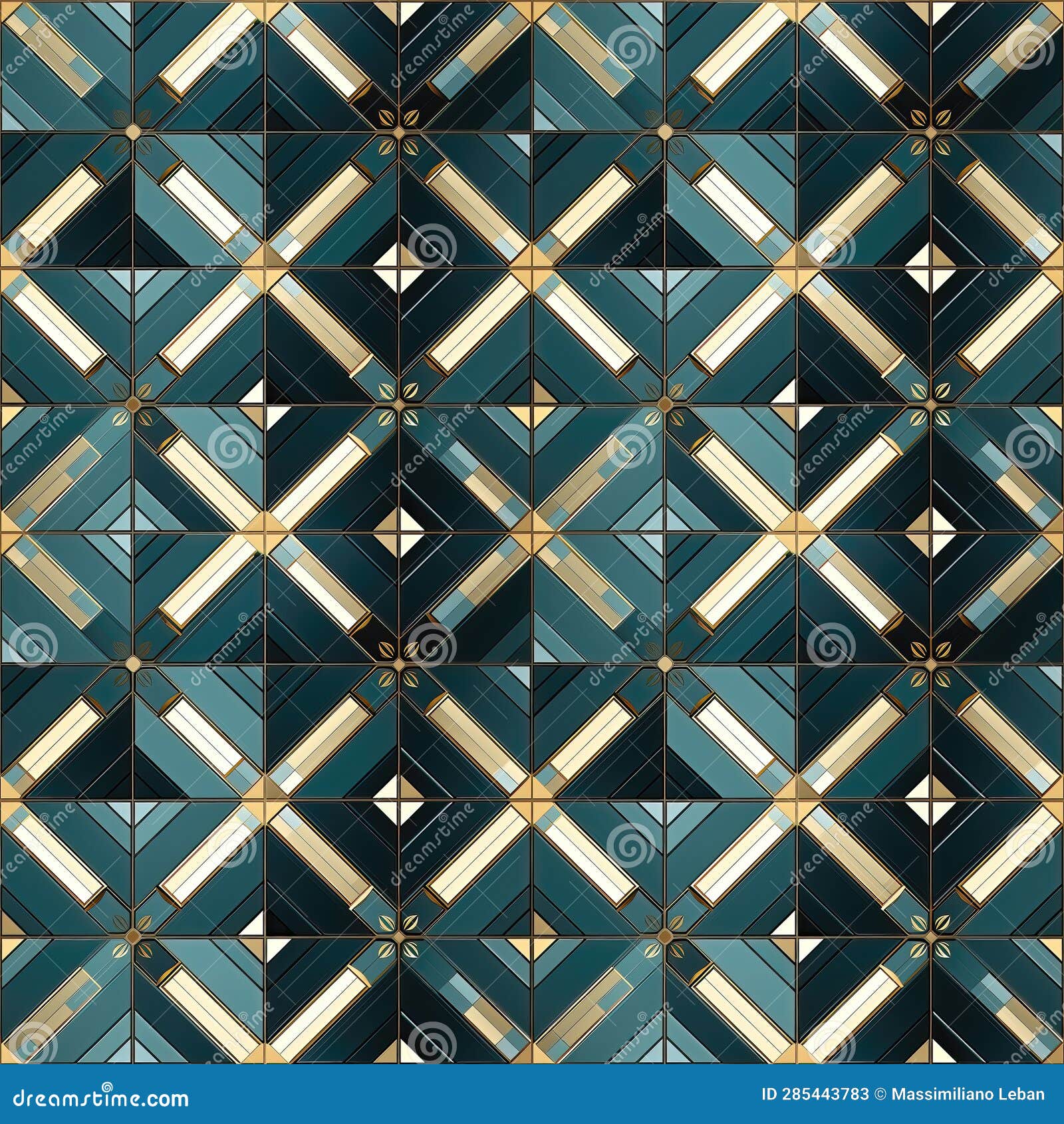 Decorative Geometric Pattern. Tile Stock Illustration - Illustration of ...