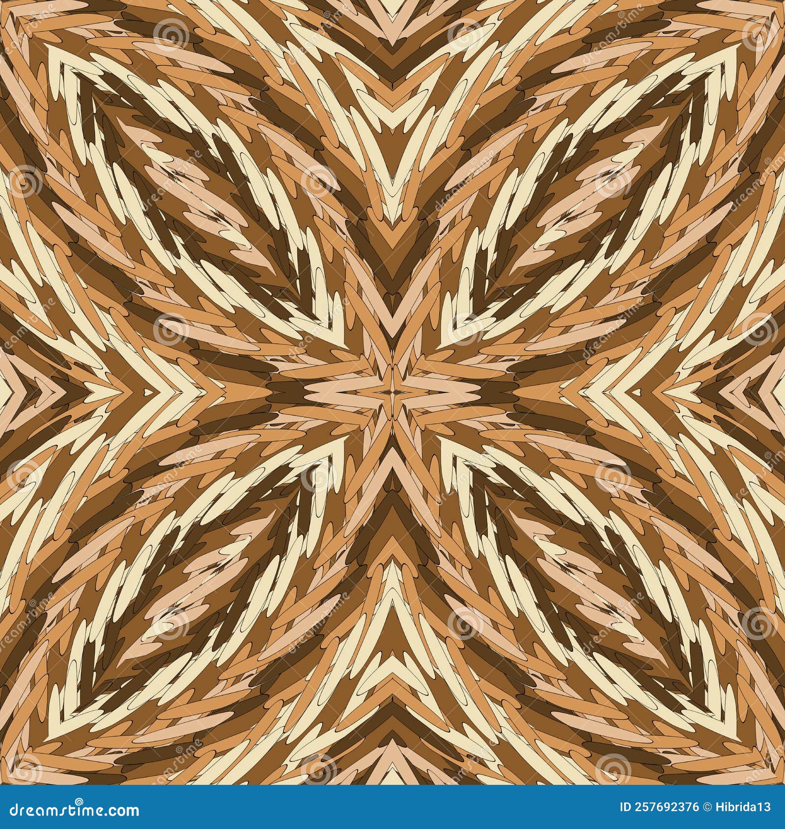 Decorative Geometrical African Seamless Pattern Stock Vector ...