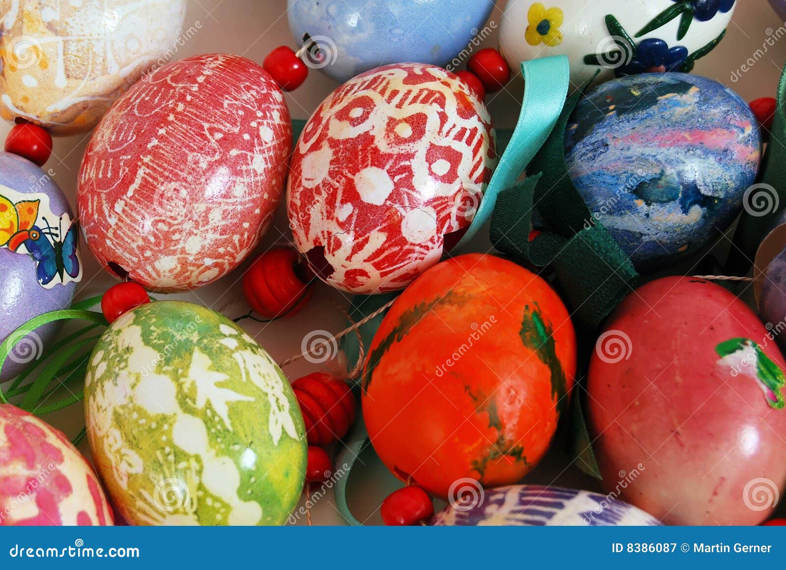 Decorative German Easter Decoration Stock Image - Image of color ...