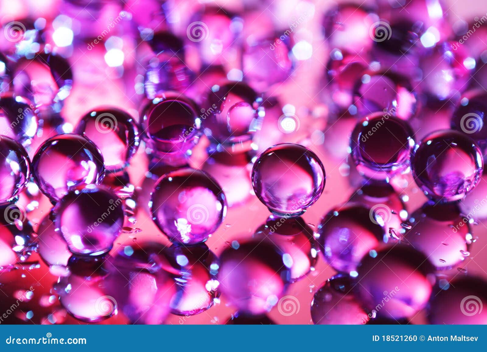 Decorative Glass Balls stock photo. Image of clear, drop - 18521260